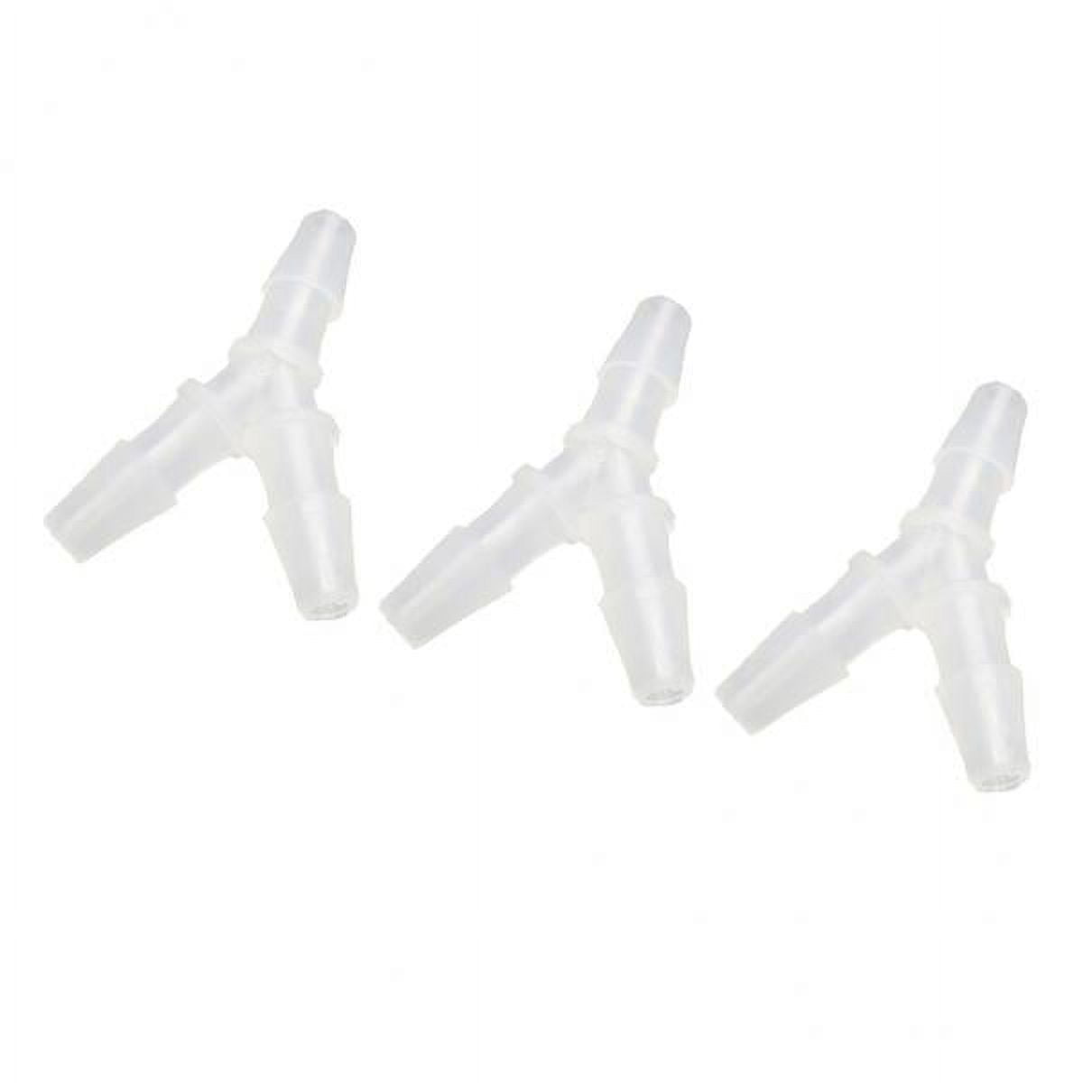 AMLESO 3X 3 Pieces Y Type Equal Diameter Tee Hose Joints Silicone Tube ...