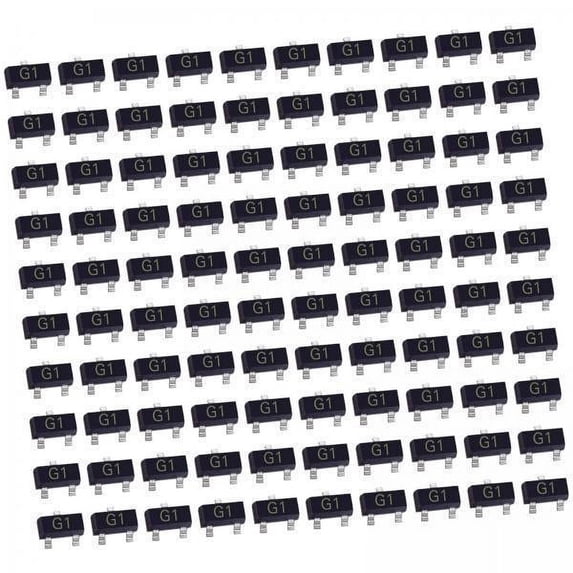 AMLESO 3x100x SMD Transistors MMBT5551LT1G 2N5551 Silicon Triodes ...