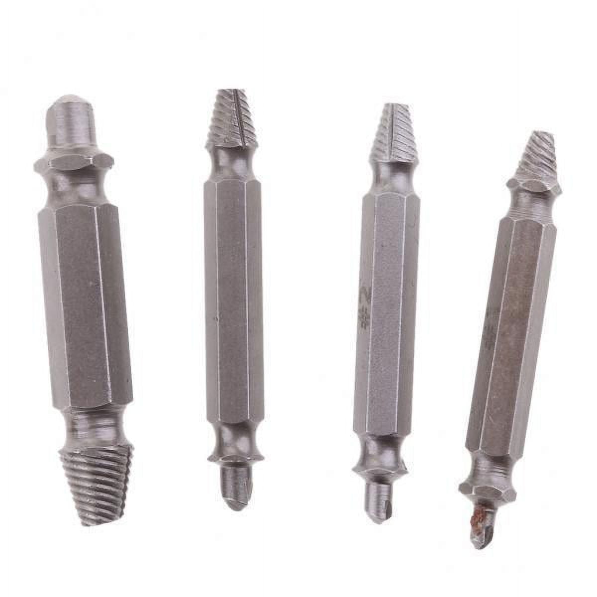 AMLESO 3x4 piece Screw Extractor Tool Broken Damaged Bolt Remover 3 Pcs ...