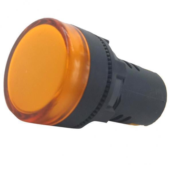AMLESO 3xAD16 LED Industrial Indicator Lamp Light Yellow - Walmart.com