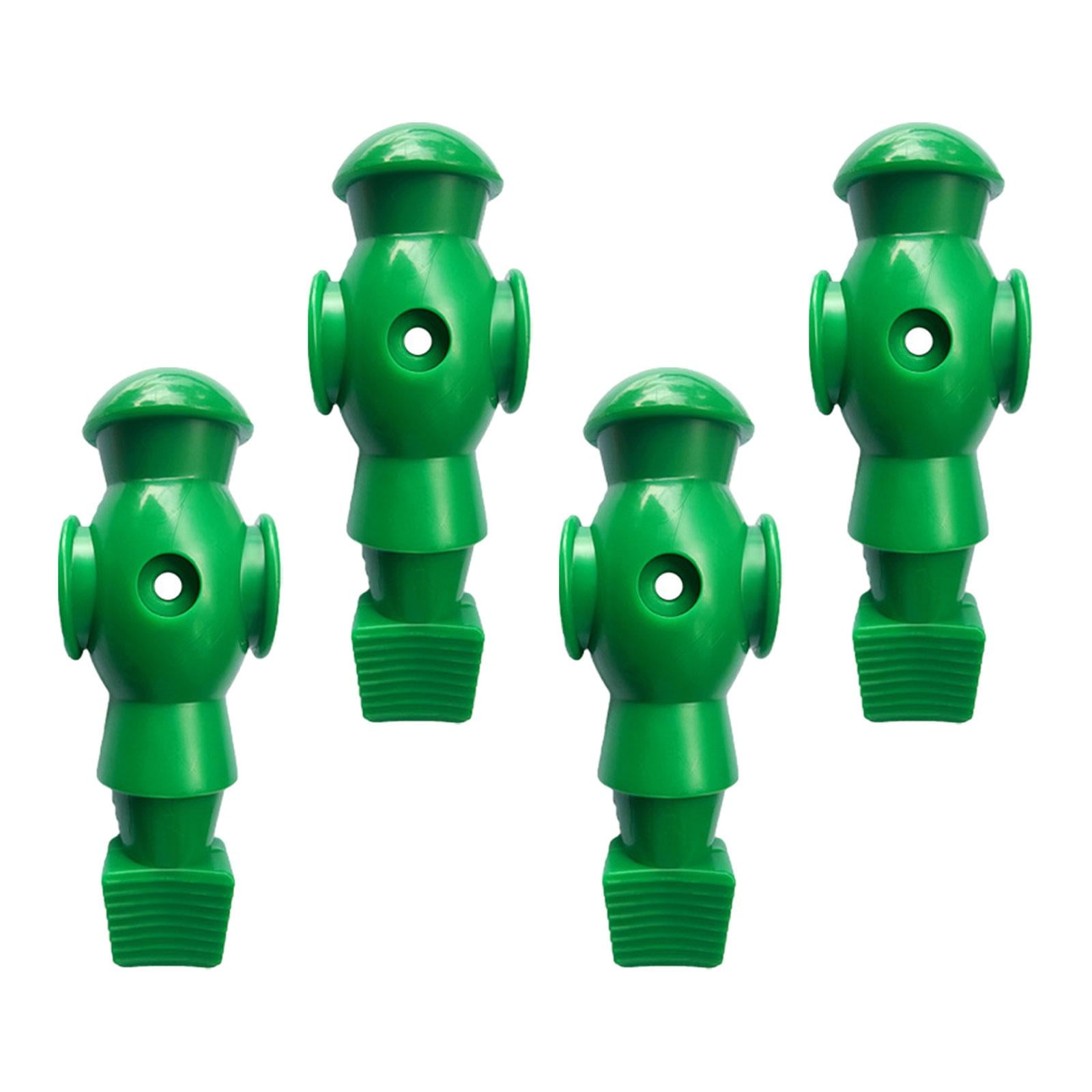 AMLESO 4 Pieces Foosball Man Table Soccer Men Figurine Fits 5/8 inch ...