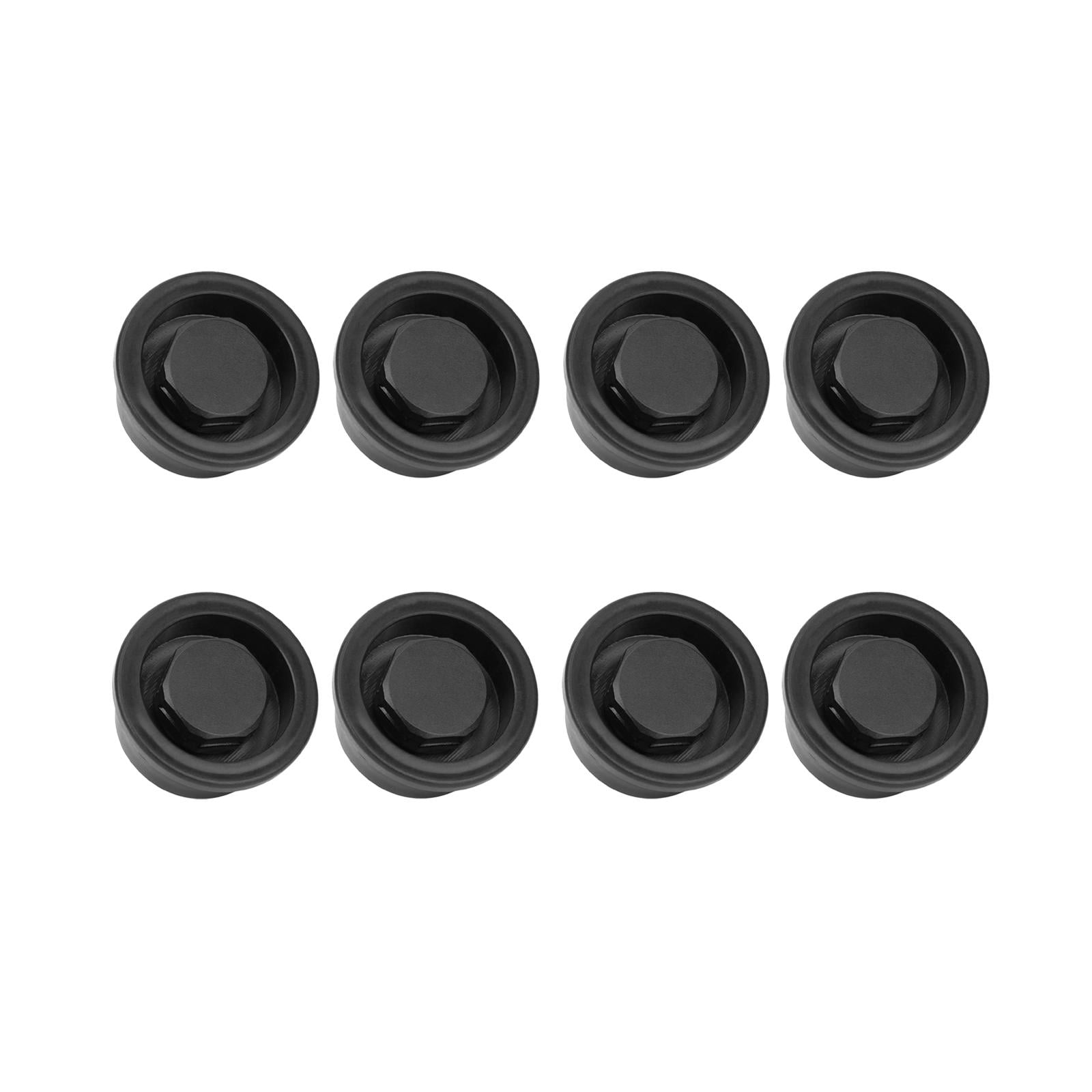 AMLESO 8 Pieces PVC Surfboard Air Vents, Surfboard Vent Holes, Spare ...
