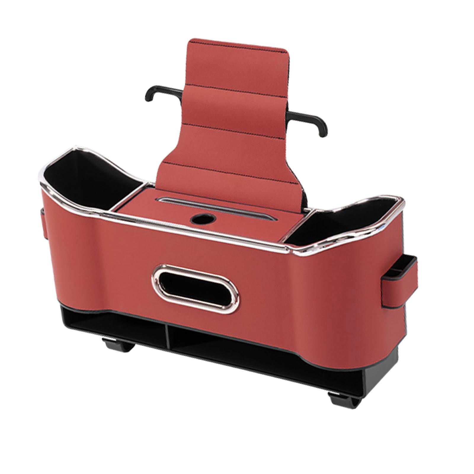 AMLESO Back Seat Storage Box,Backseat Organizer Storage Box,with ...
