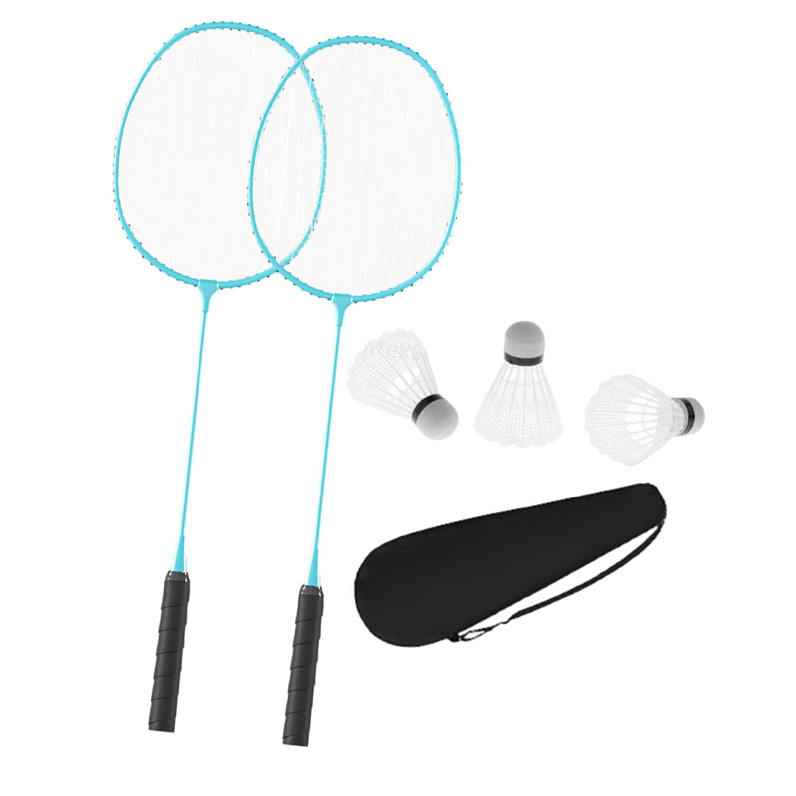 AMLESO Badminton Rackets Set Badminton Shuttlecock with Rackets Bag ...