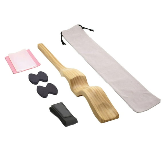 AMLESO Ballet Foot Stretcher Set Arch Enhancer Carry Bag Portable Wood ...