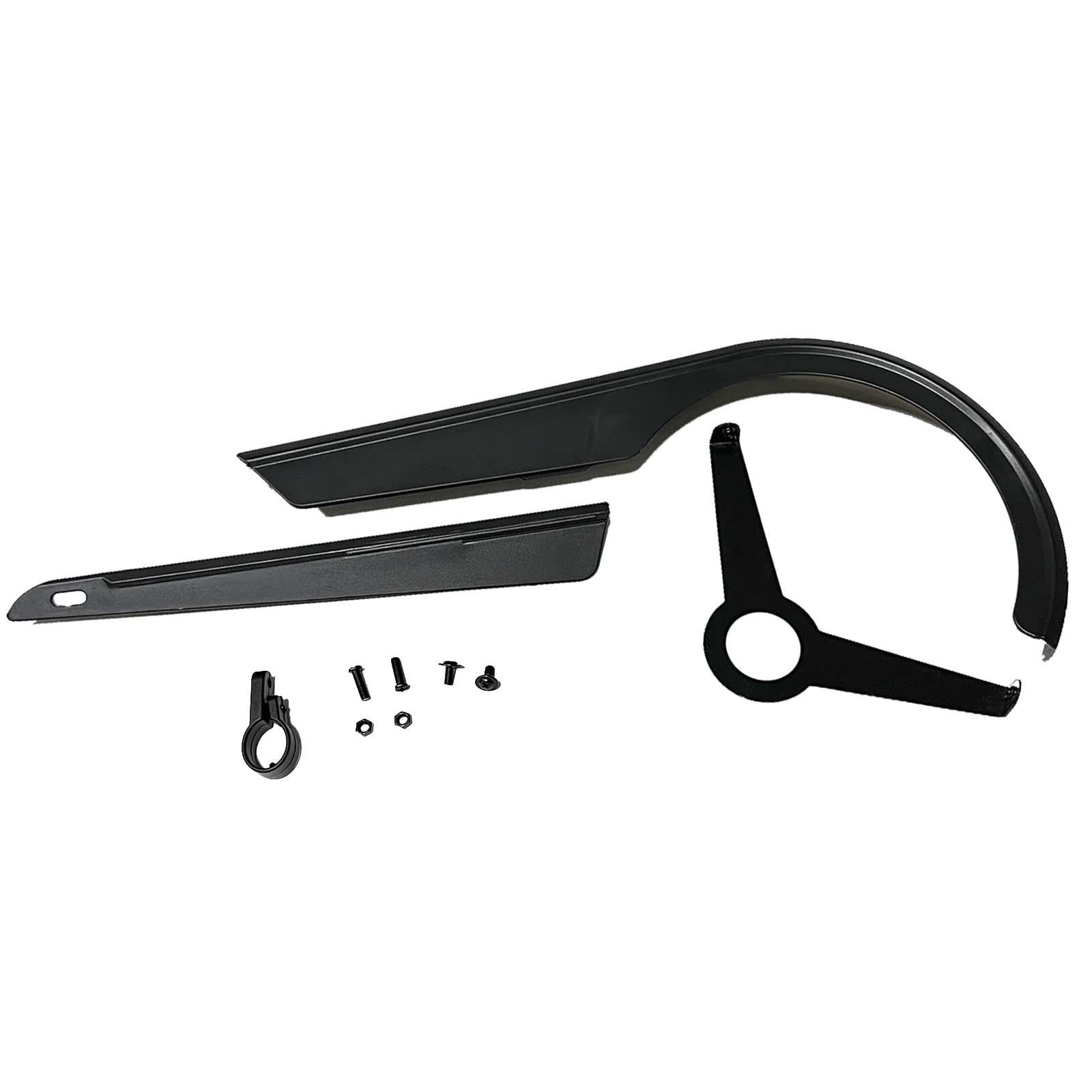 AMLESO Bike Chain Guard Bike Chain Cover Protective Cover Retractable ...