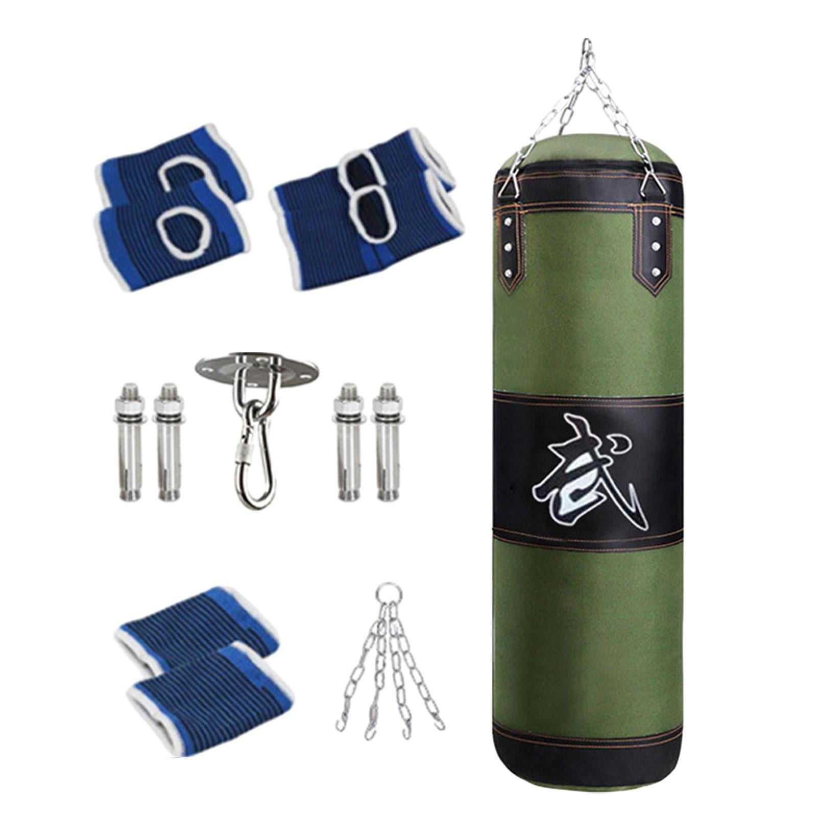 AMLESO Boxing Bag Boxing Sandbag with Hanging Hook Fitness Unfilled Bag ...