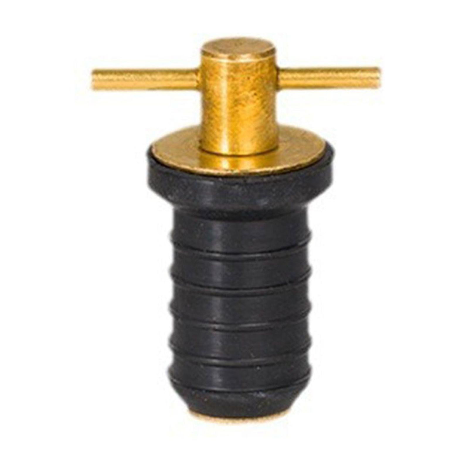 AMLESO Brass Handle Drain Plug Rubber Plug with Brass Handle Sturdy ...