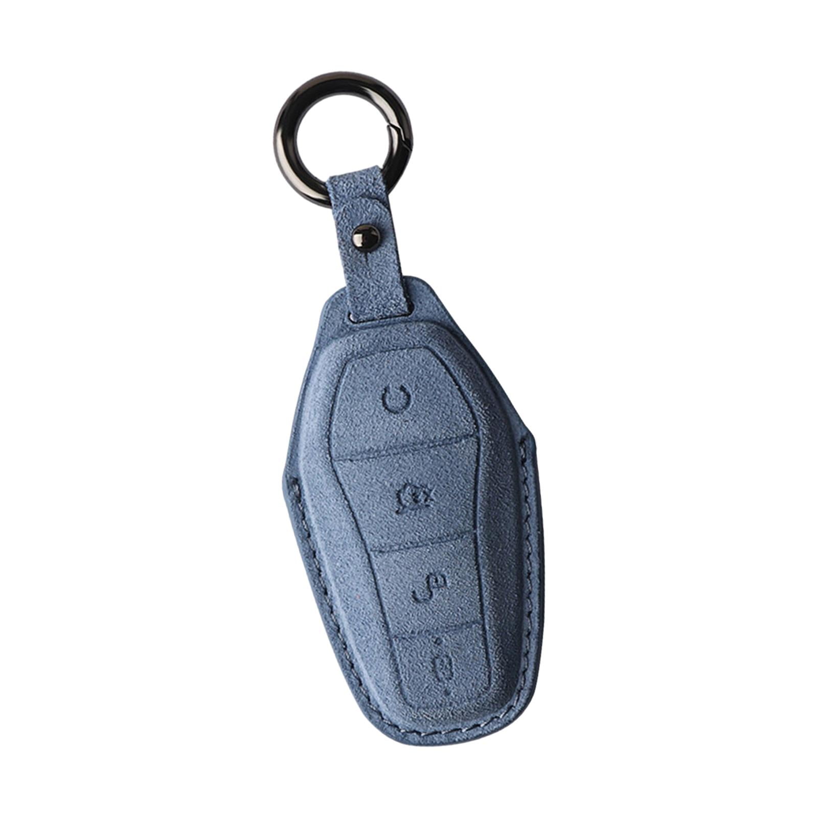 AMLESO Car Key Fob Cover Full Protection Easy Installation Smart Key ...