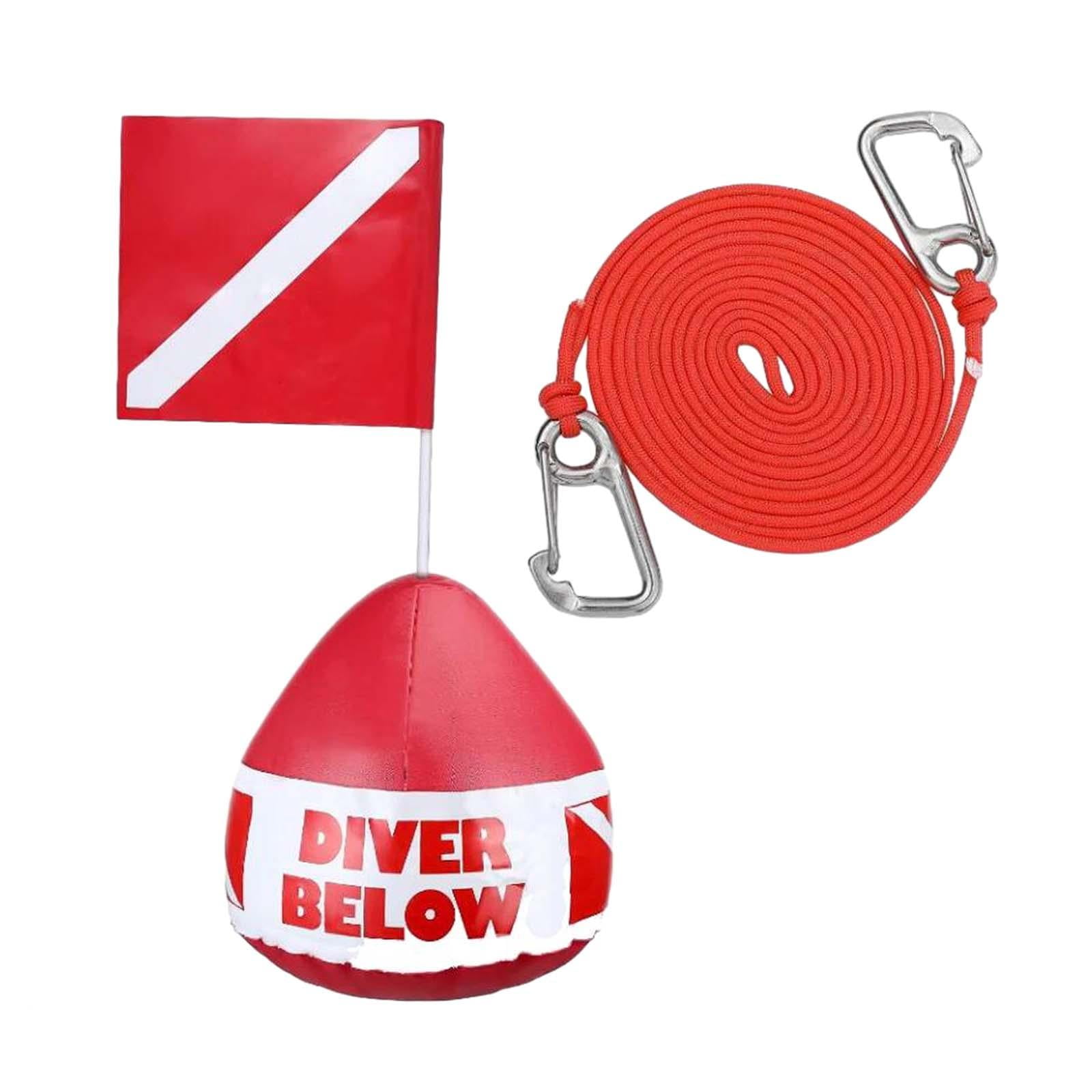 AMLESO Dive Flag Float Buoy Dive Flag High Visibility Float ...