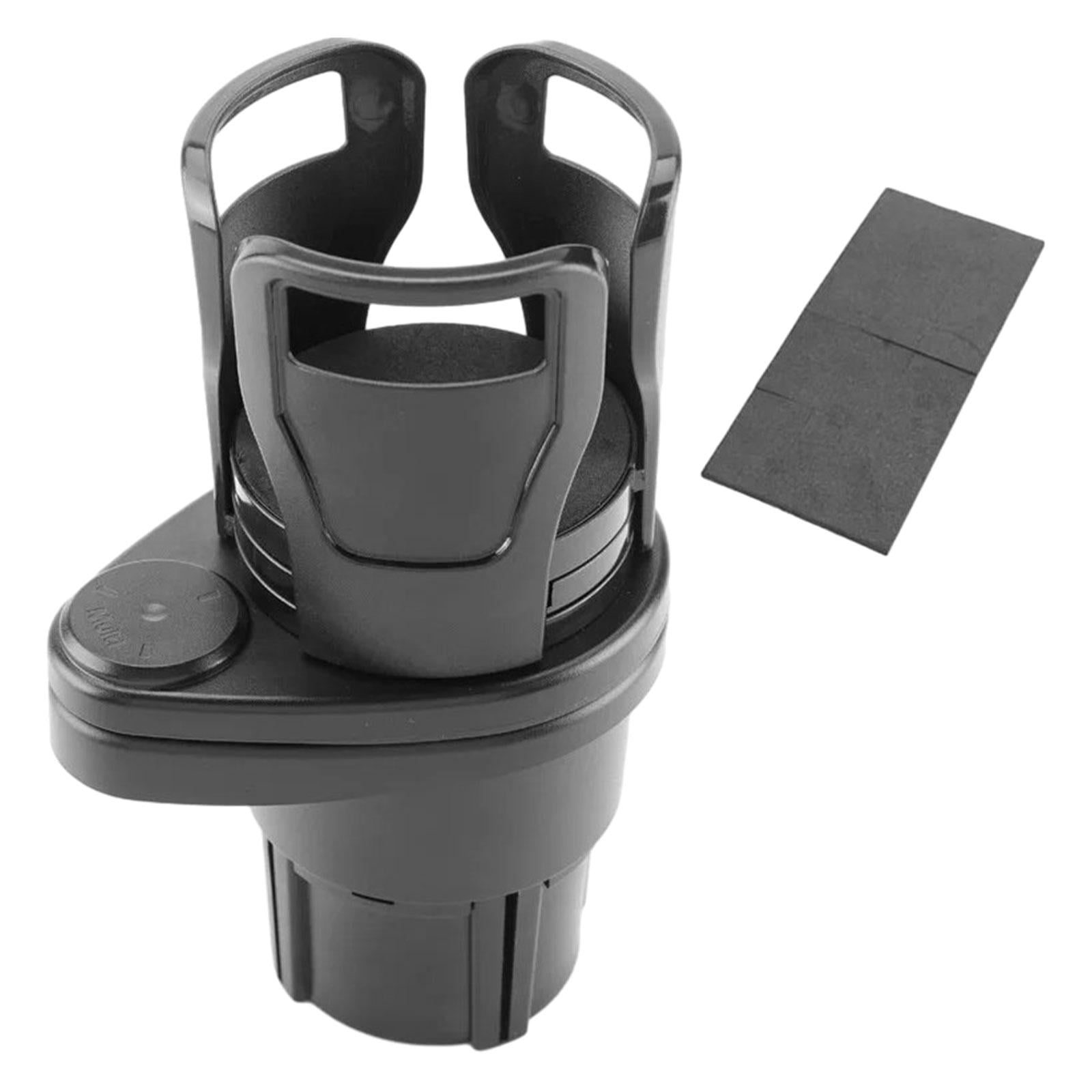 AMLESO Dual Cup Holder Expander Rotatable Extra Extender Adjustable Fit ...