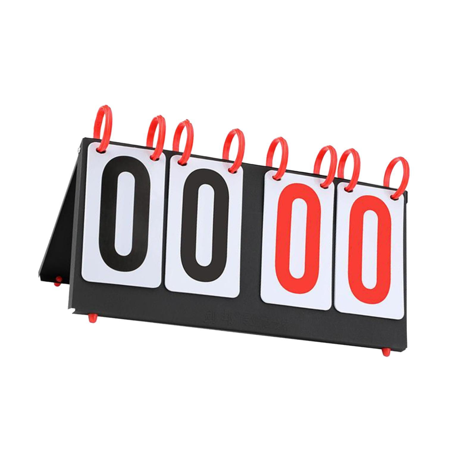 AMLESO Flip Number Score Board Score Counter Lightweight Table Score ...