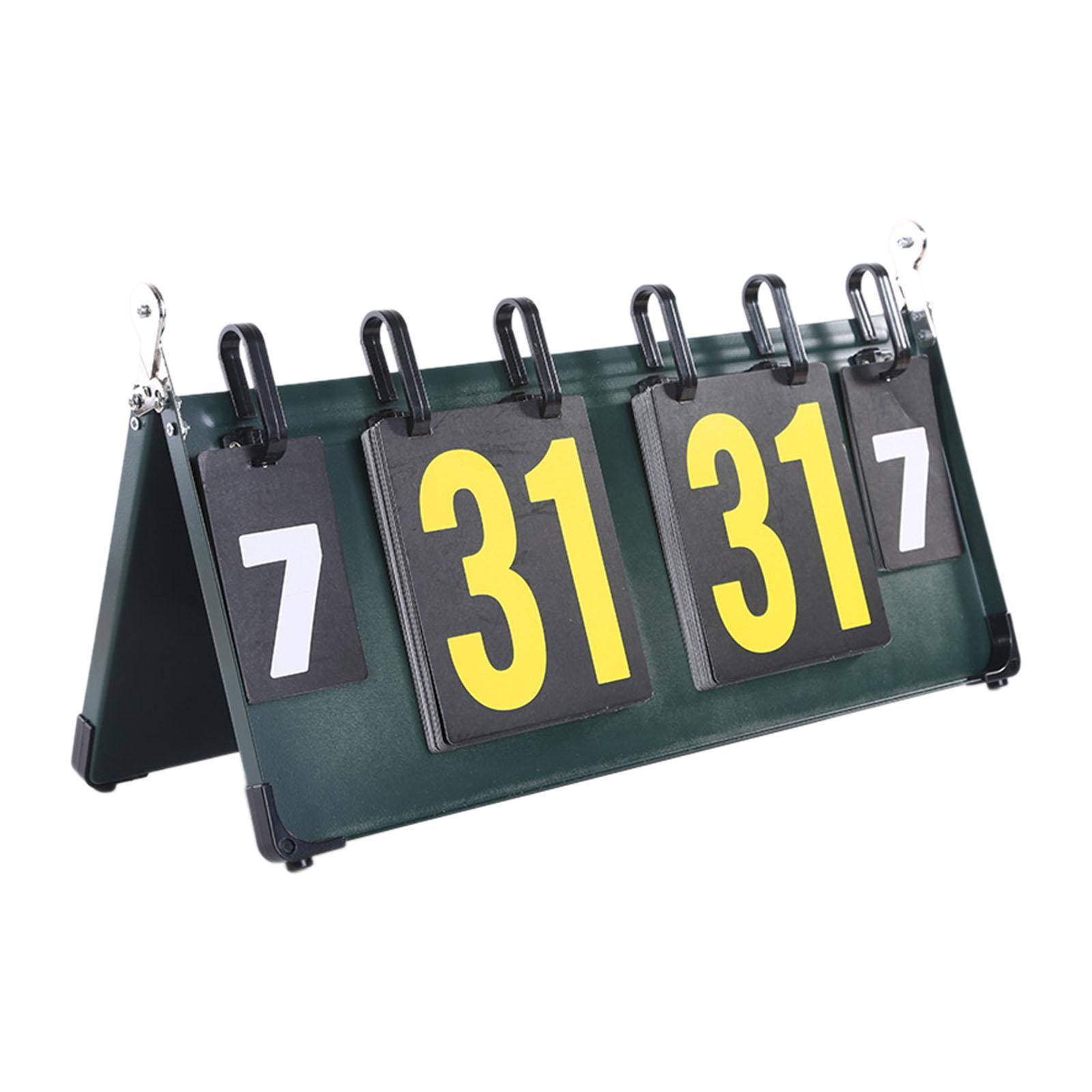 AMLESO Flip Scoreboard Flip Score Board Basketball Box Table Tennis ...