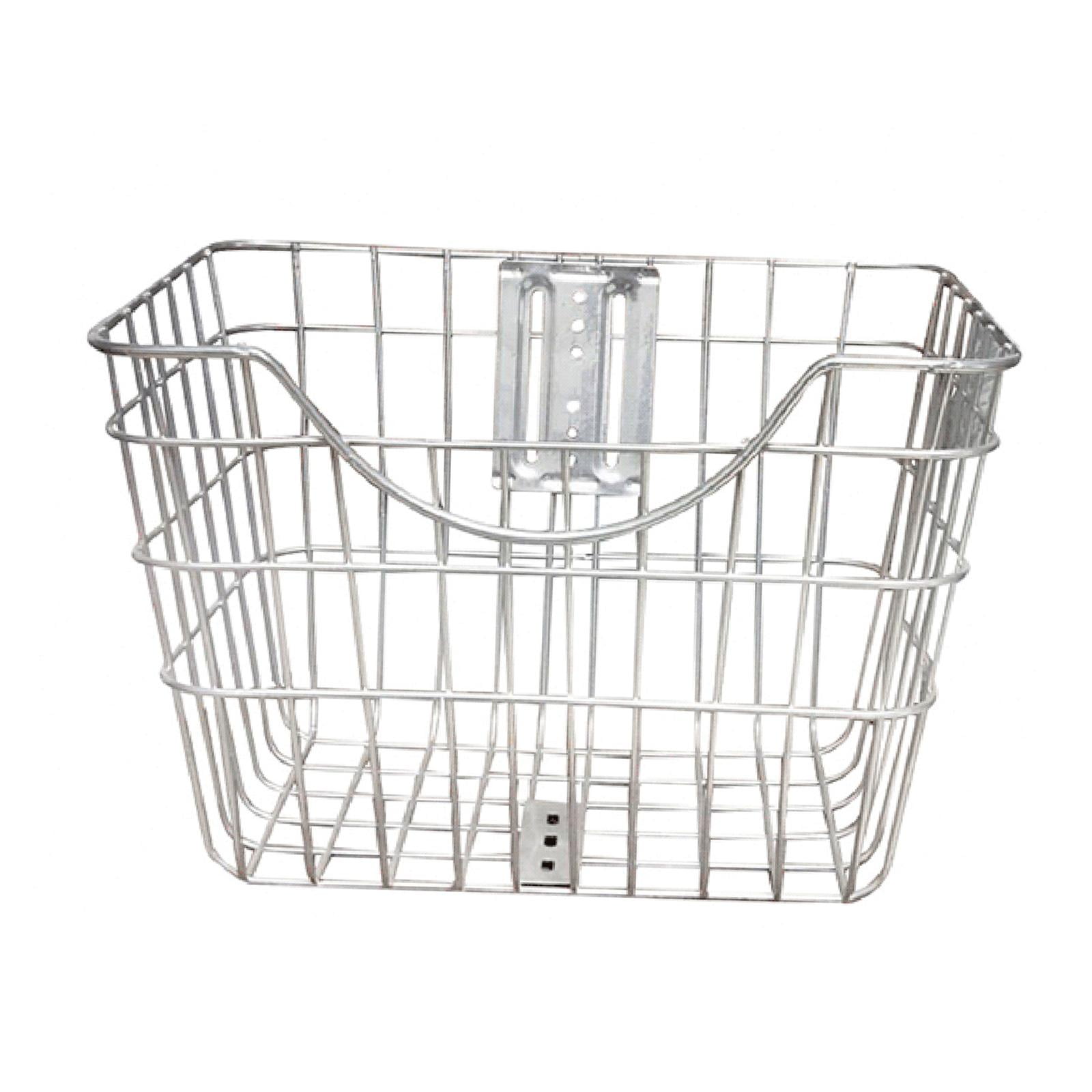 AMLESO Front Bike Basket Bike Storage Basket Large Capacity Stainless ...