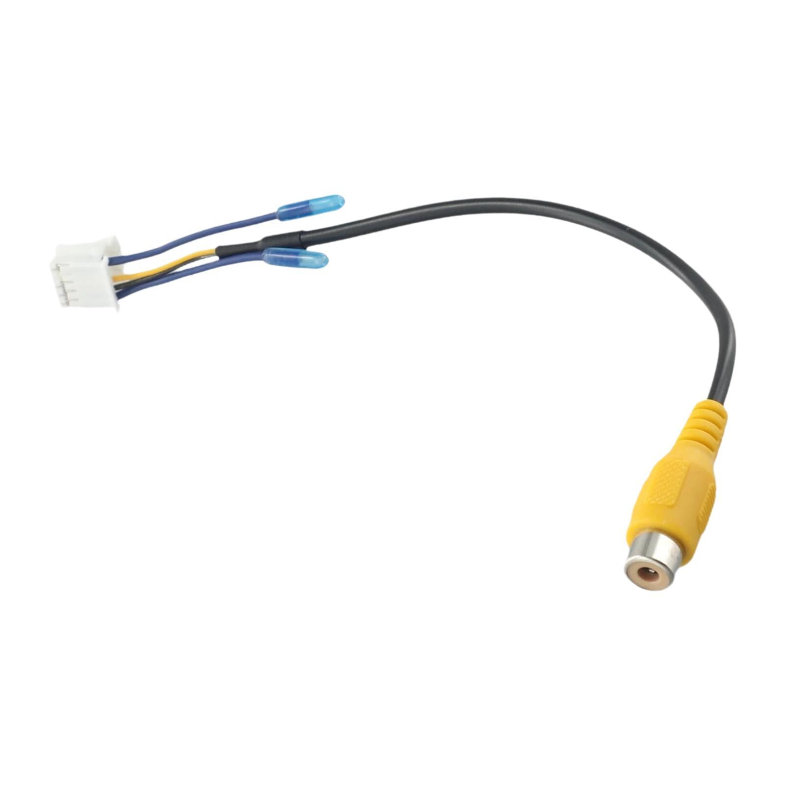 AMLESO Generic Car Stereo Radio RCA Plug, Backup Camera Cable Connector ...