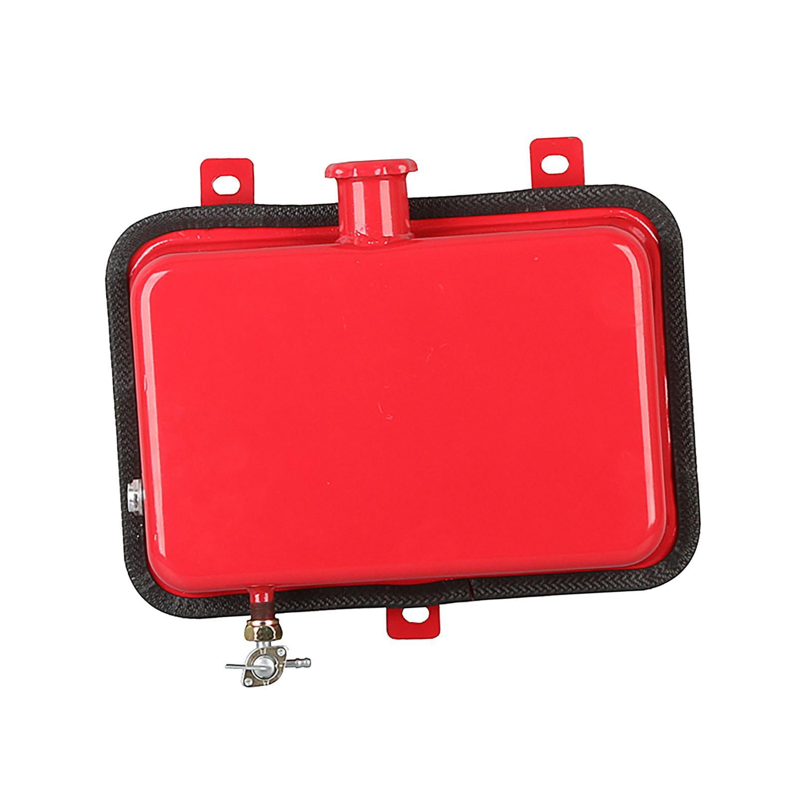 AMLESO Generic Fuel Can Fuel Container 5L Red Iron Gas Tank Convenient ...