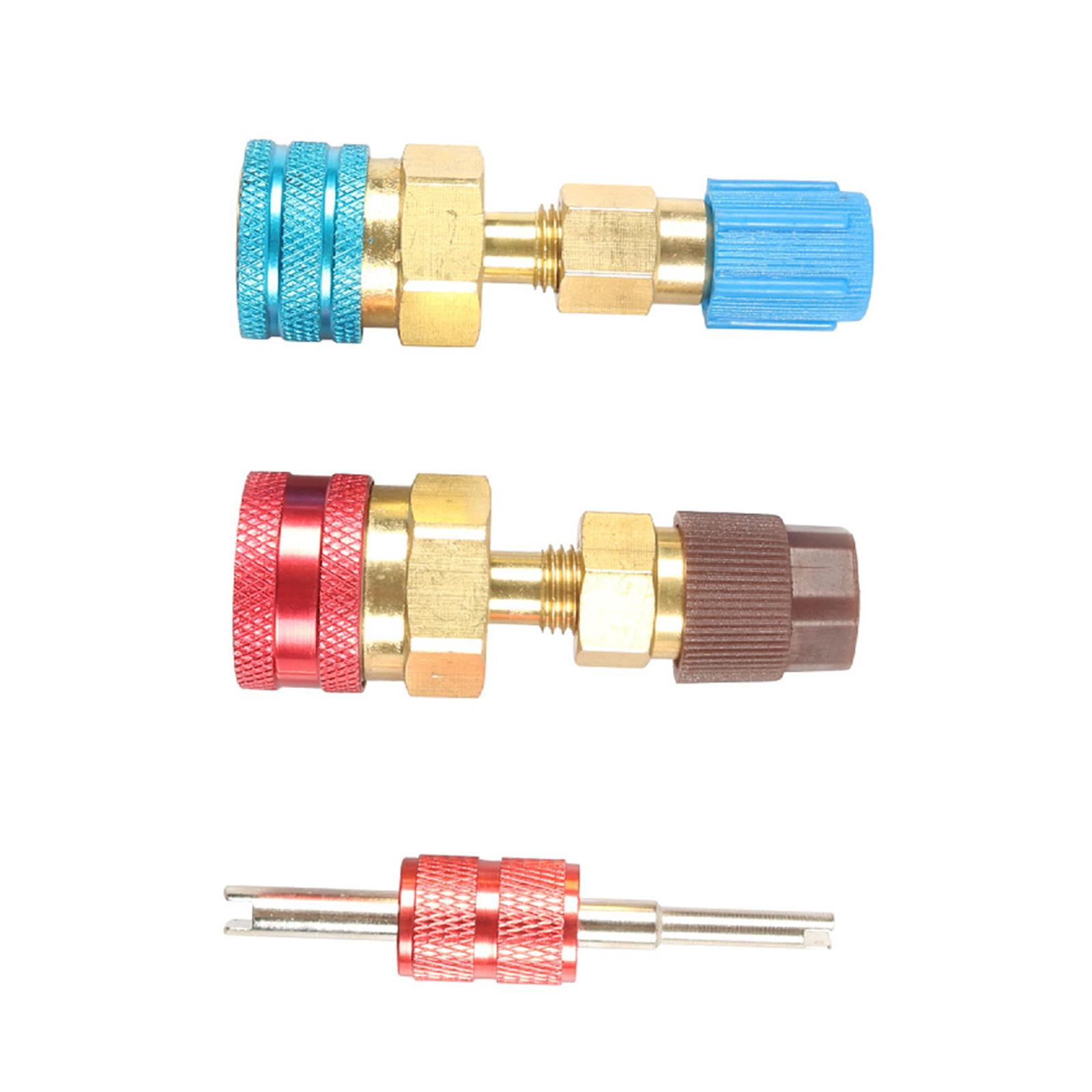 AMLESO Generic R1234yf to R134A Conversion Adapter R1234yf Quick ...