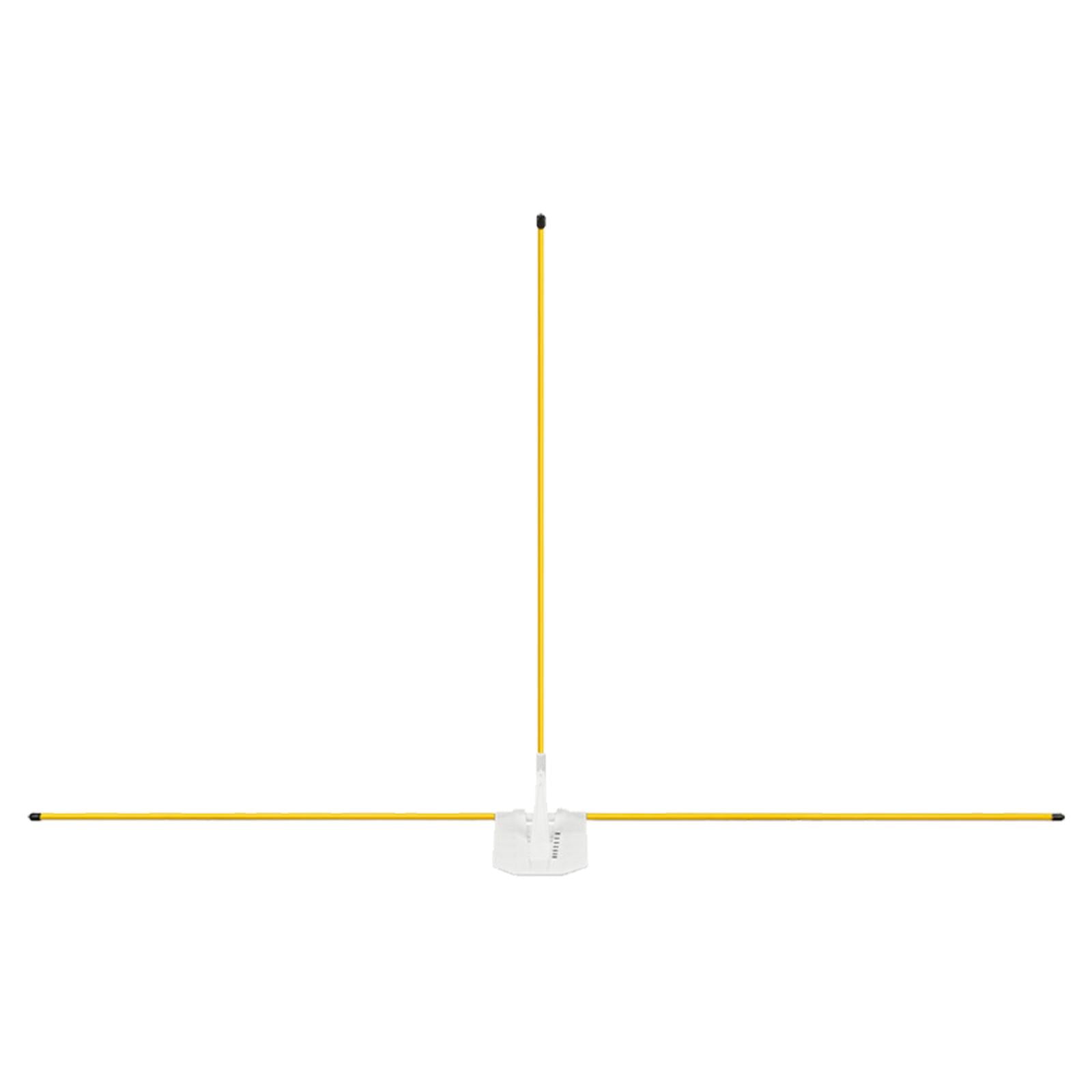 AMLESO Golf Alignment Training Sticks Golf Swing Trainer, Direction ...