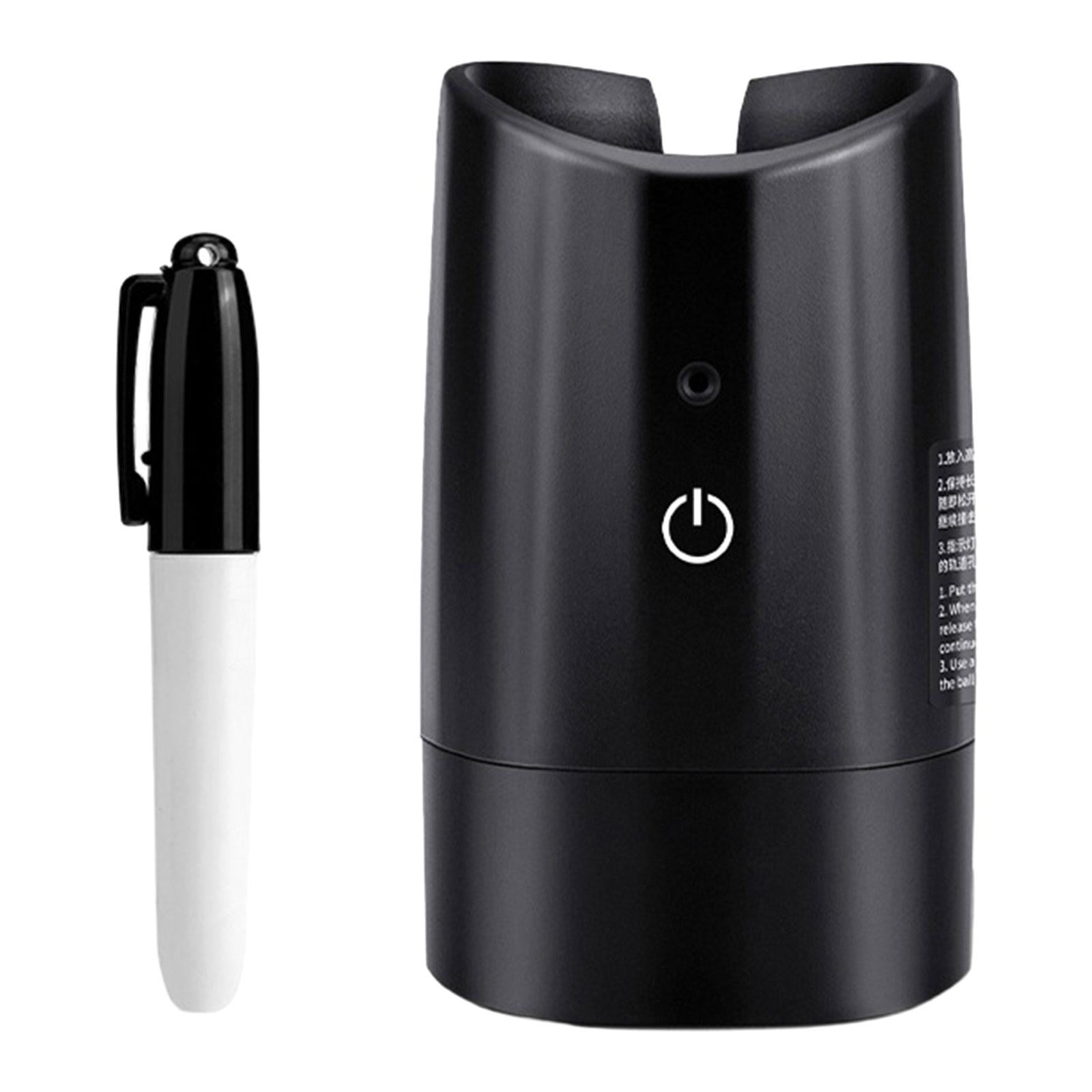 AMLESO Golf Ball Liner Electric Positioning Aids Ball Identifiers Draw ...