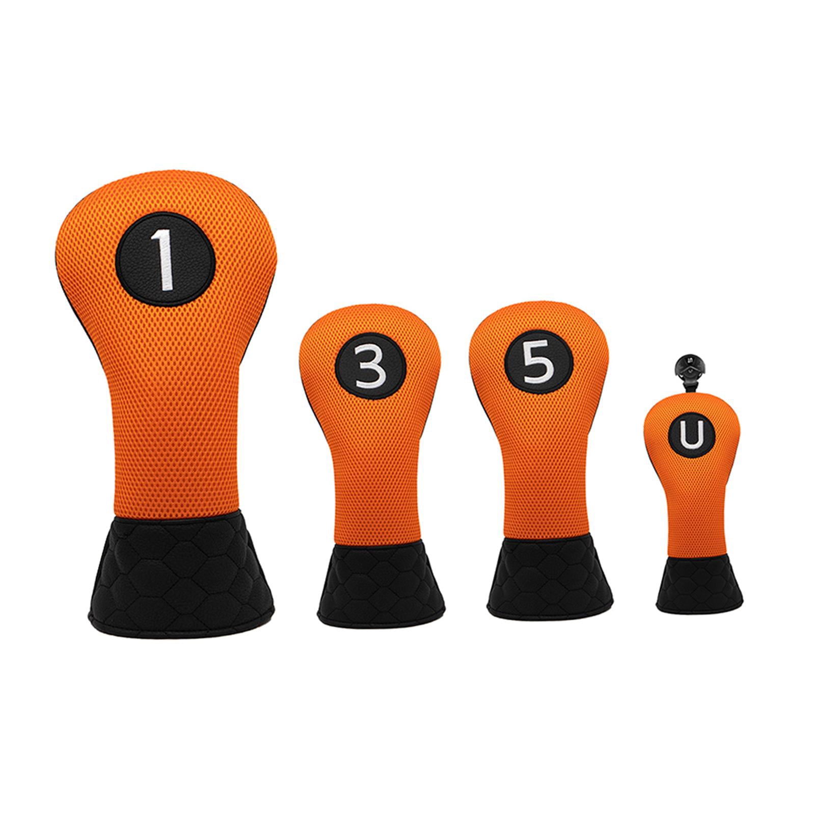 AMLESO Golf covers Golf Club Head Covers for Woods Portable Long Neck ...
