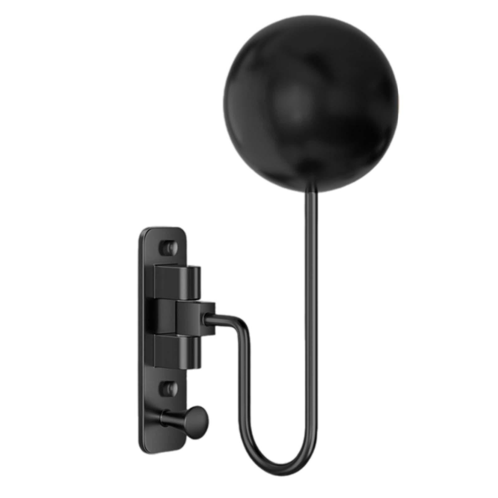 AMLESO Helmet Motorcycle Holder with Hook,Helmet Hanger Stand Wall ...