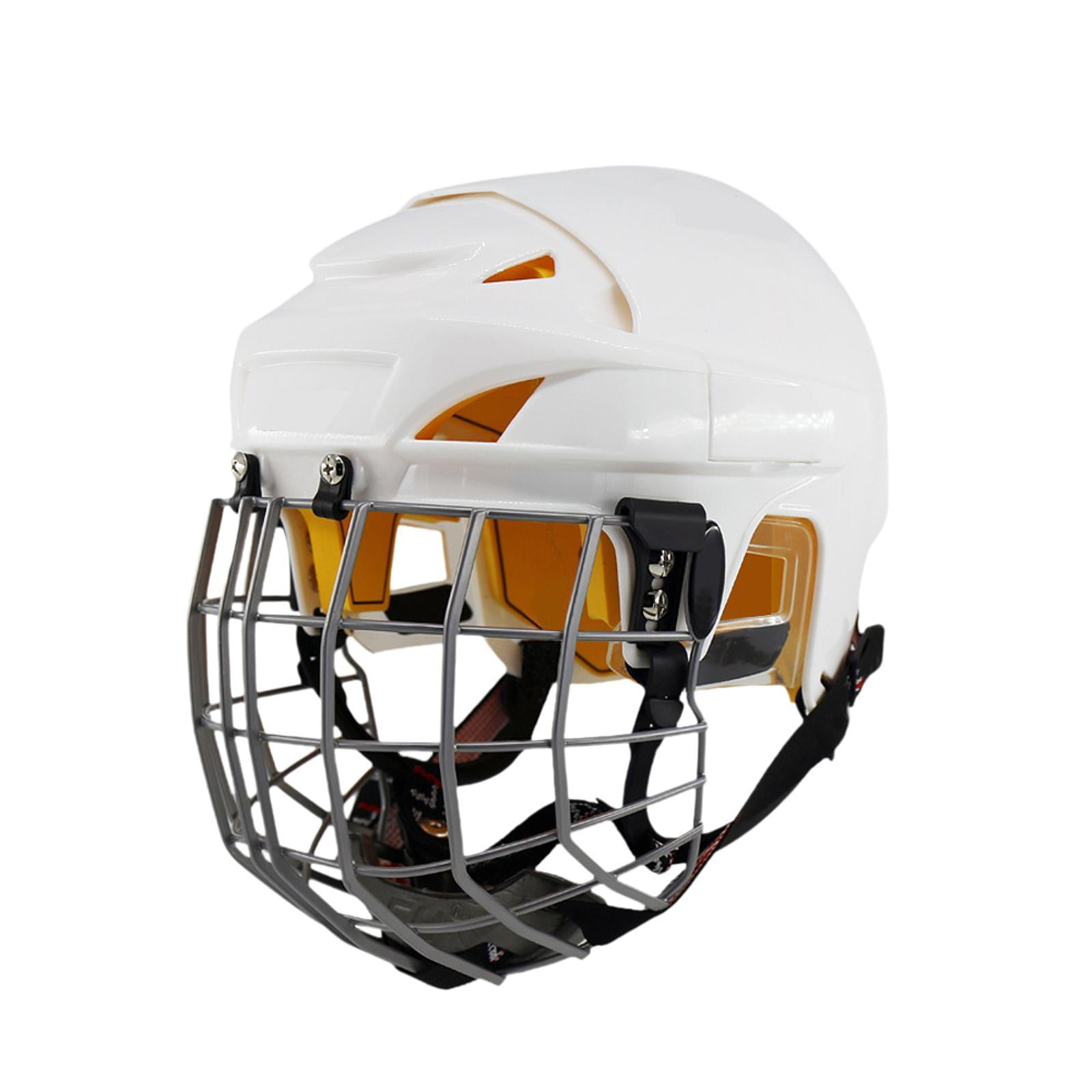 AMLESO Hockey Helmet Roller Skating Helmet Professional Adjustable with ...