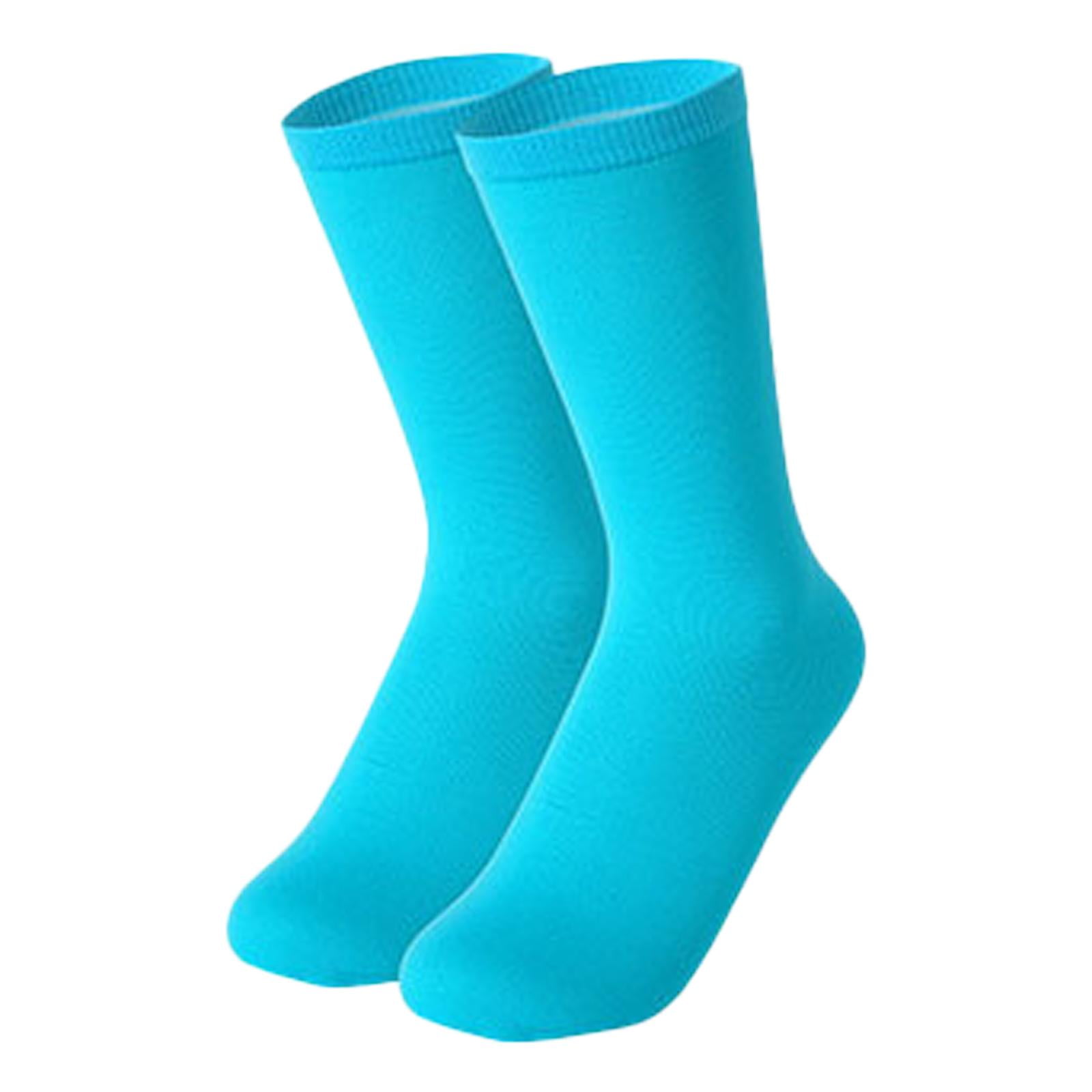 AMLESO Ice Skating Socks Cotton Roller Skating Socks Soft Figure ...