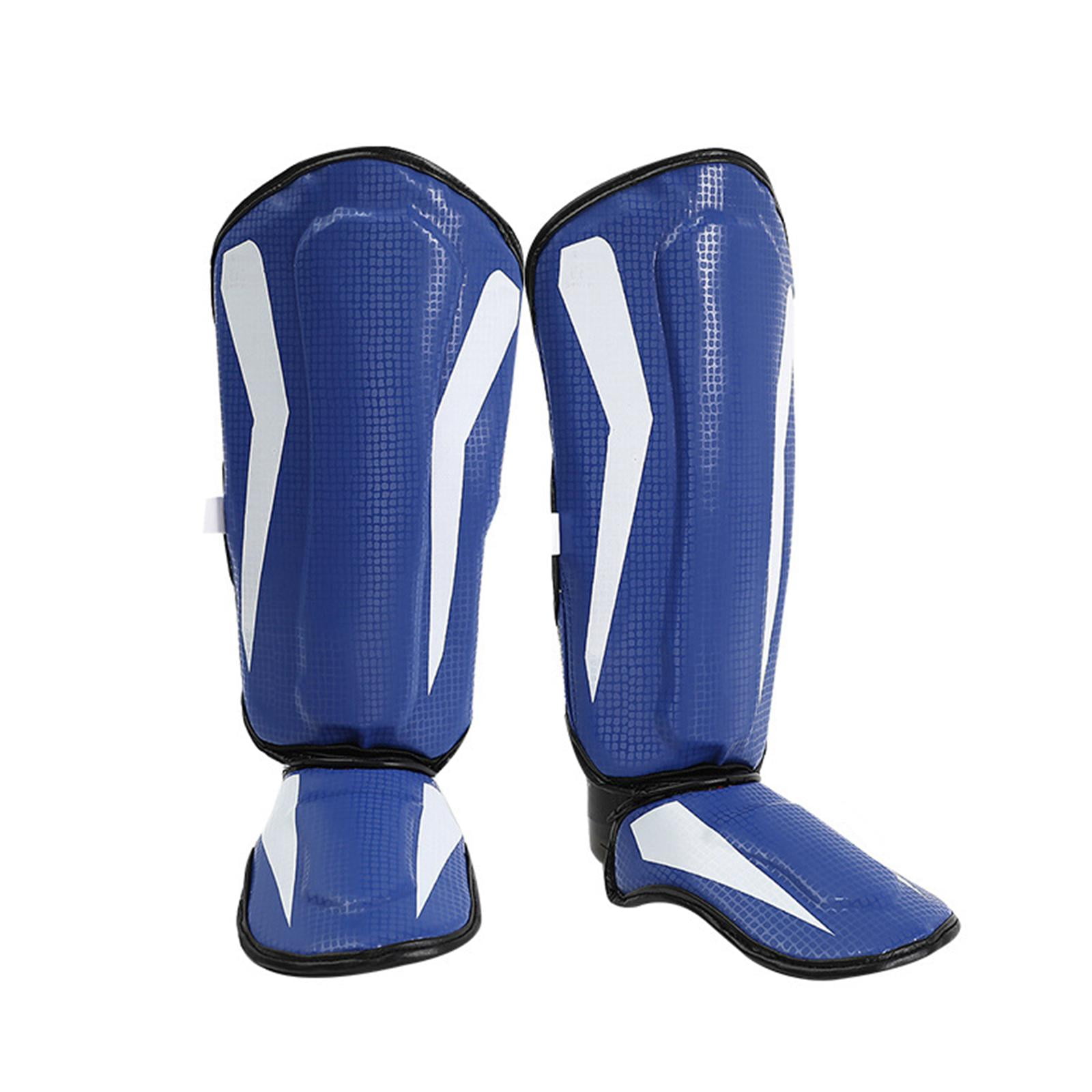 AMLESO Kickboxing Shin Guards Leg Instep Protection Pads Karate Shin ...