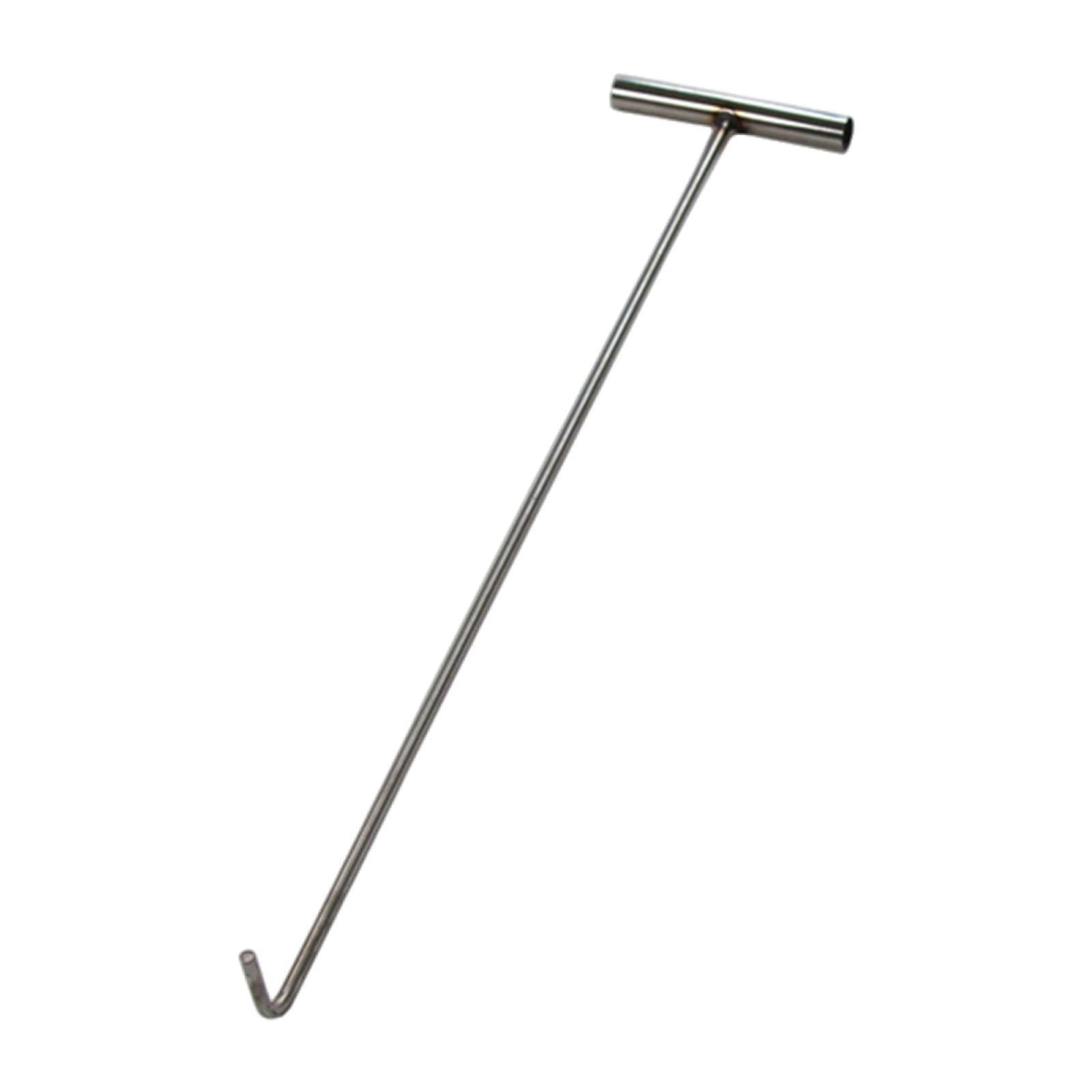 AMLESO Manhole Cover Lifter, Versatile Lifting Hook Stainless Steel ...