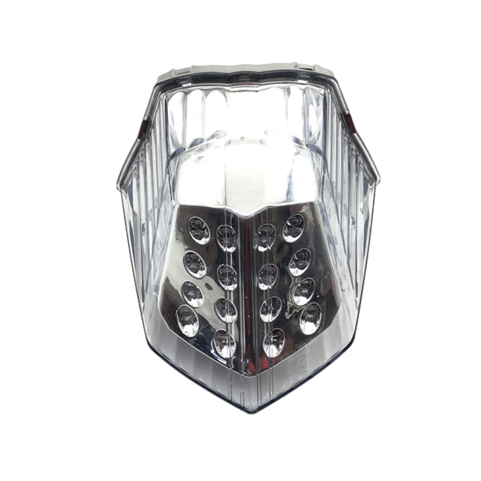 AMLESO Motorcycle Integrated LED Taillight Rear Warning Lamp Easy to ...