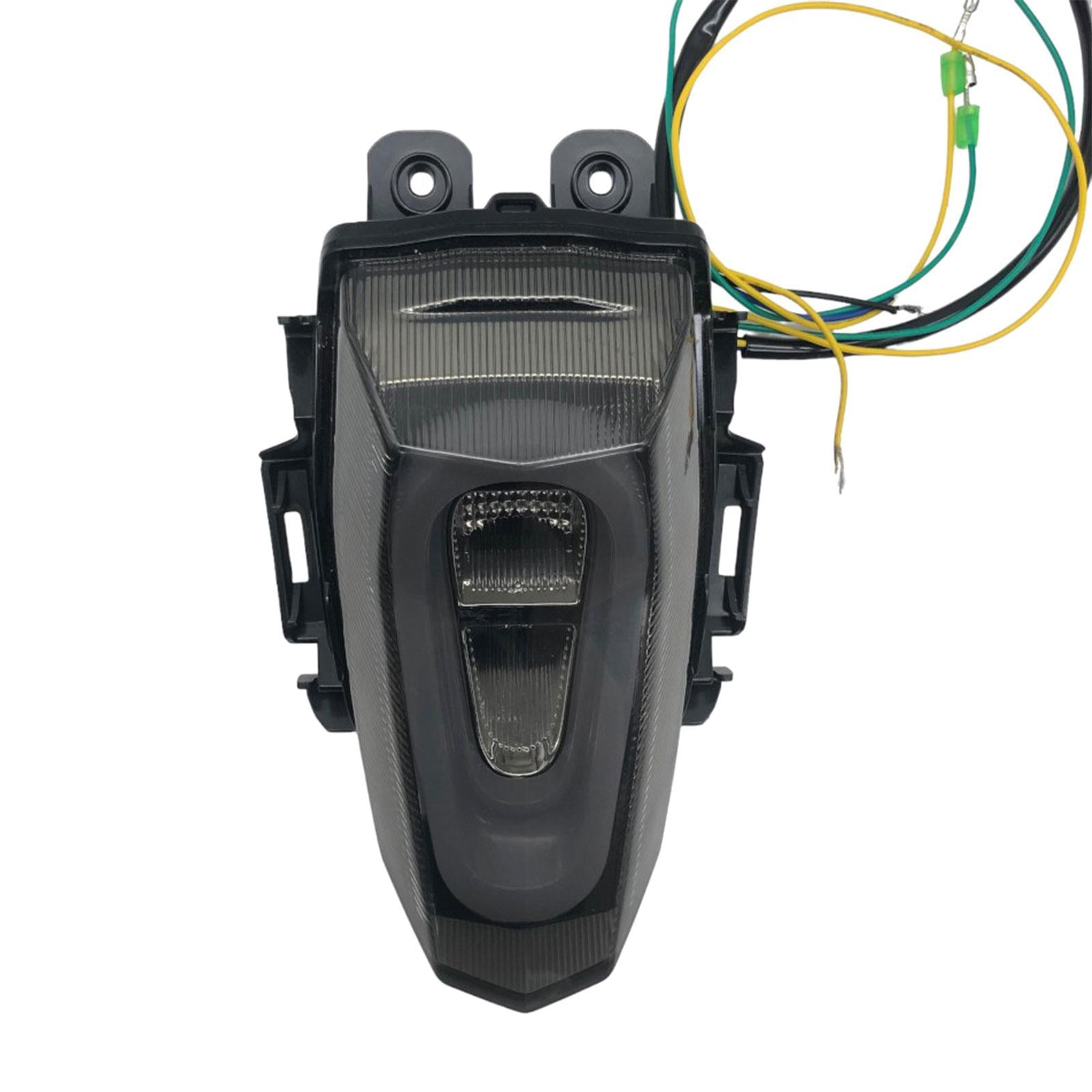 AMLESO Motorcycle LED Taillight Turn Light, Replace Parts, Easy to ...