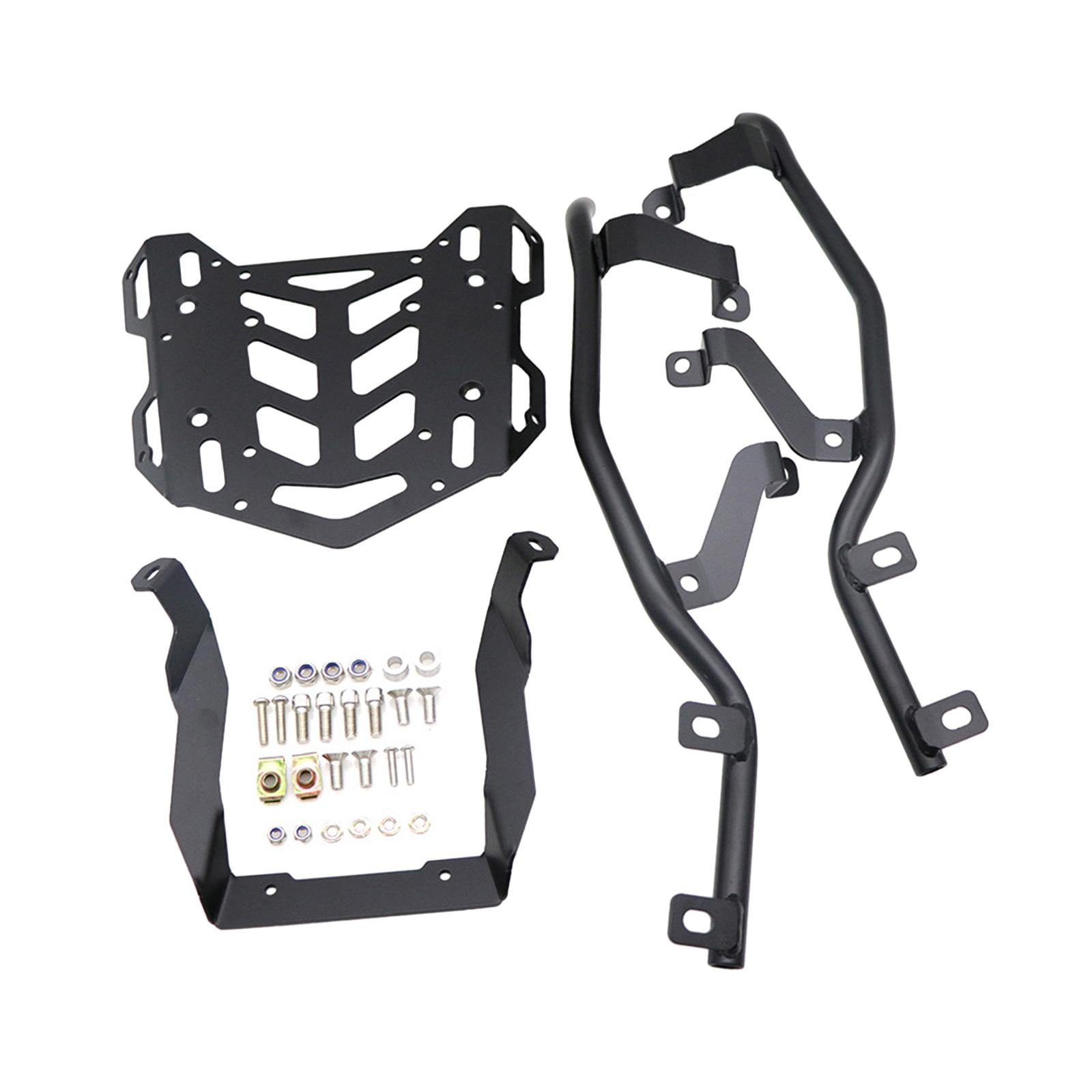 AMLESO Motorcycle Rear Luggage Rack, Rear Cargo Carrier, Cargo Shelf ...