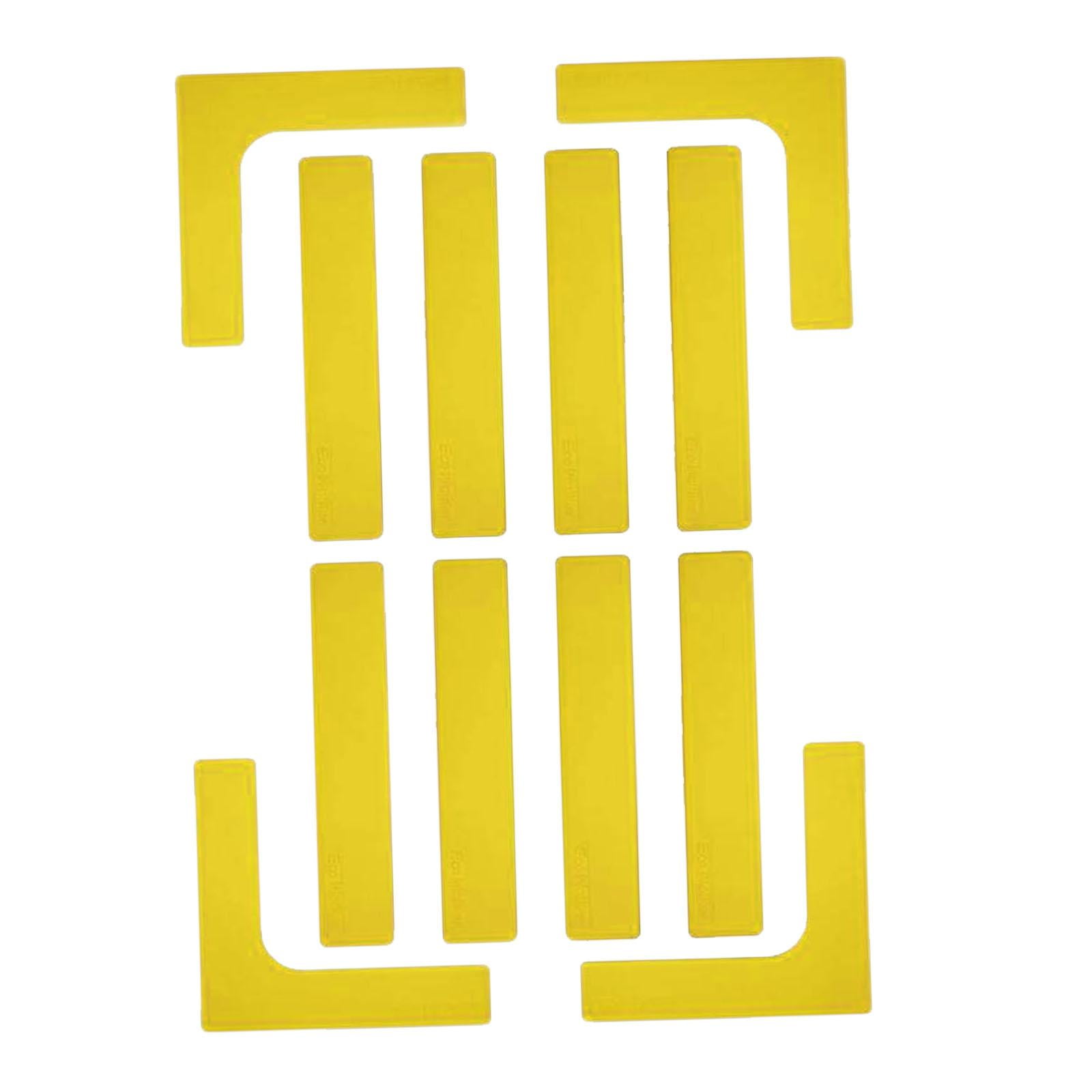 AMLESO Pickleball Court Marker Set Badminton Accessories Portable Lines ...