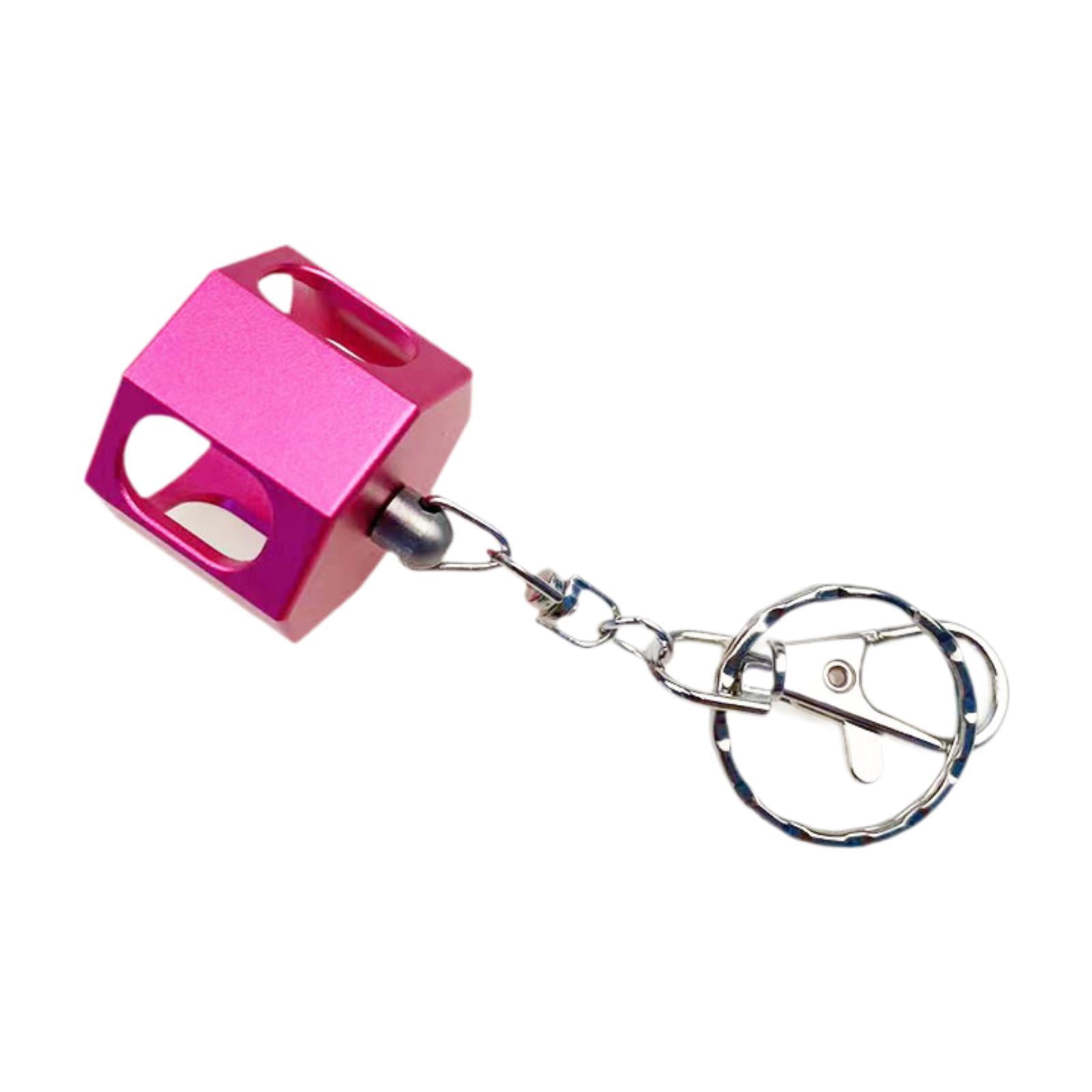 AMLESO Pool Cue Chalk Holder Chalk Bag with Keychain Octagonal ...