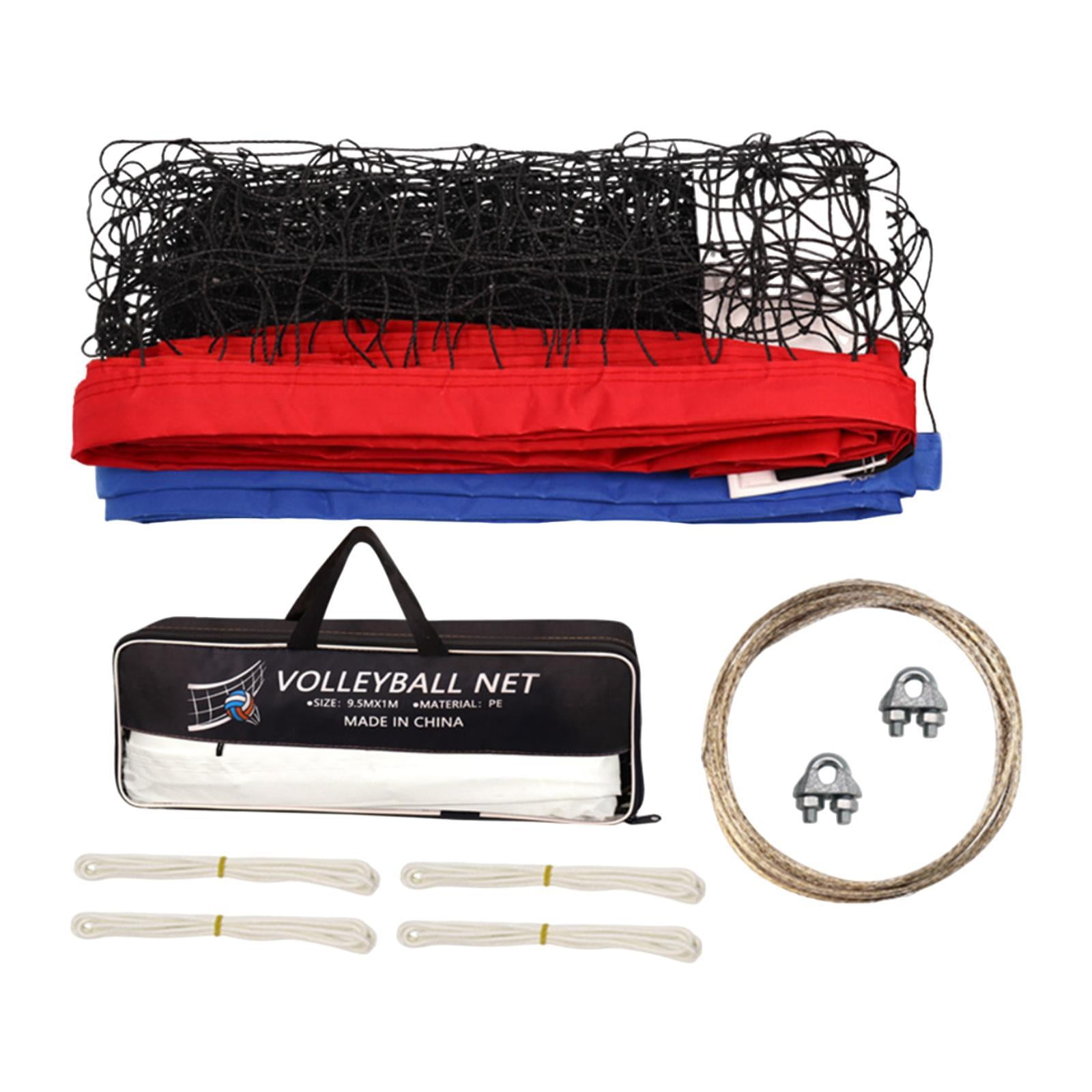 AMLESO Professional Volleyball Net Beach Volleyball Net Easy Assemble ...
