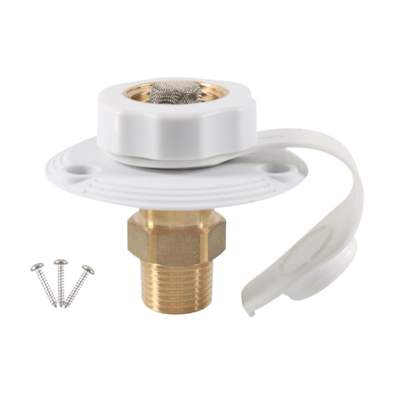 AMLESO RV City Inlet Kit, with Check Valve Accessories City Water ...