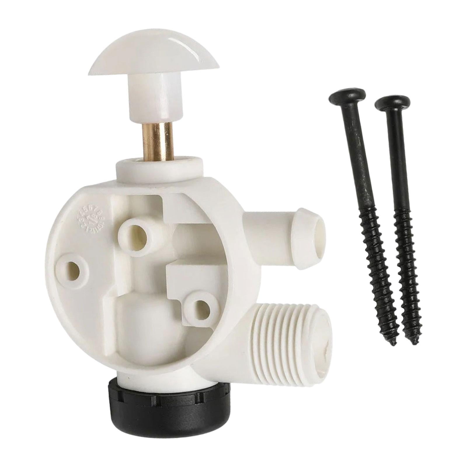 AMLESO RV Water Assembly with Screws ,White ,Vehicle Spare Parts Easily ...