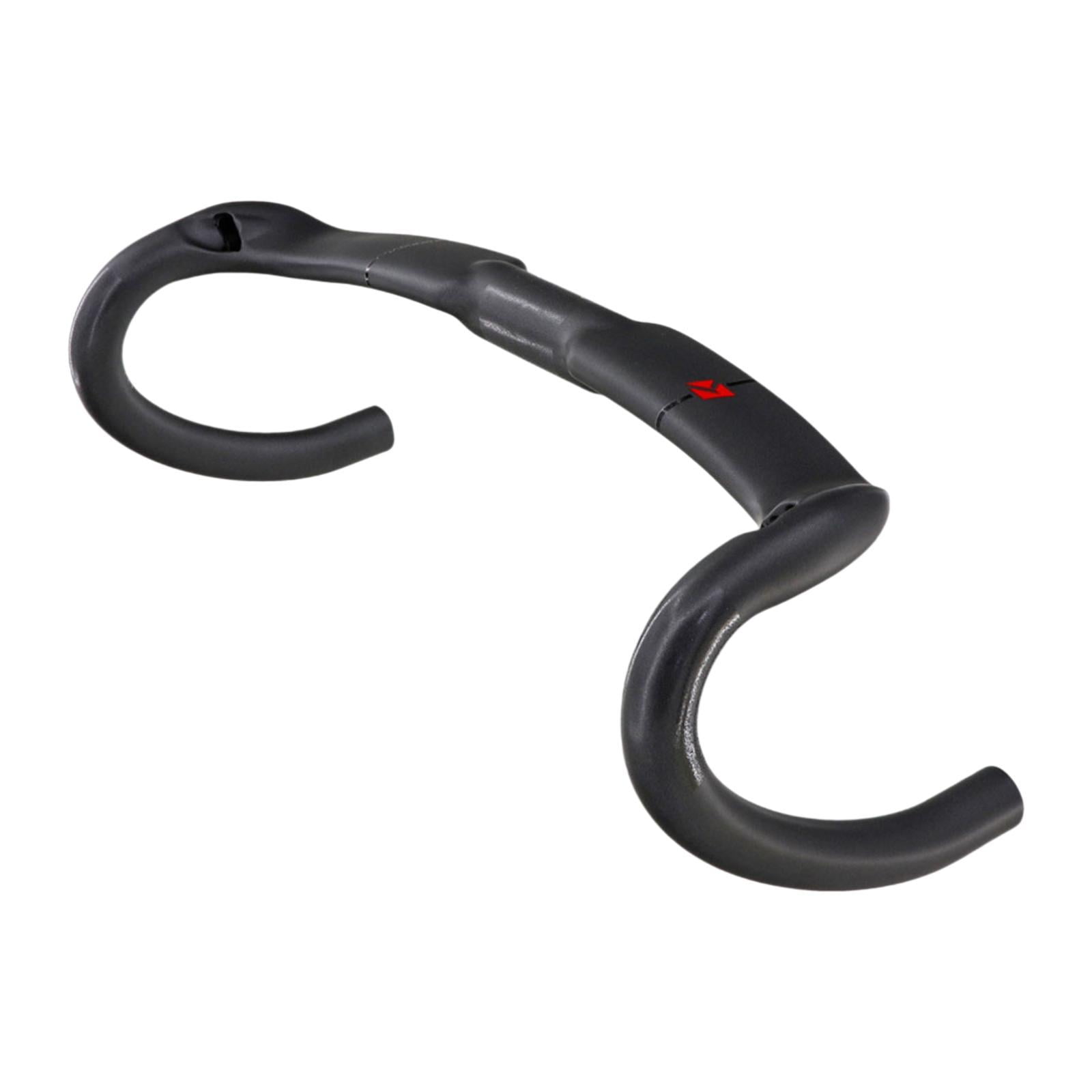 AMLESO Road Bike Drop Bar Bike Handlebar Bent Bar with Integrated Stem ...