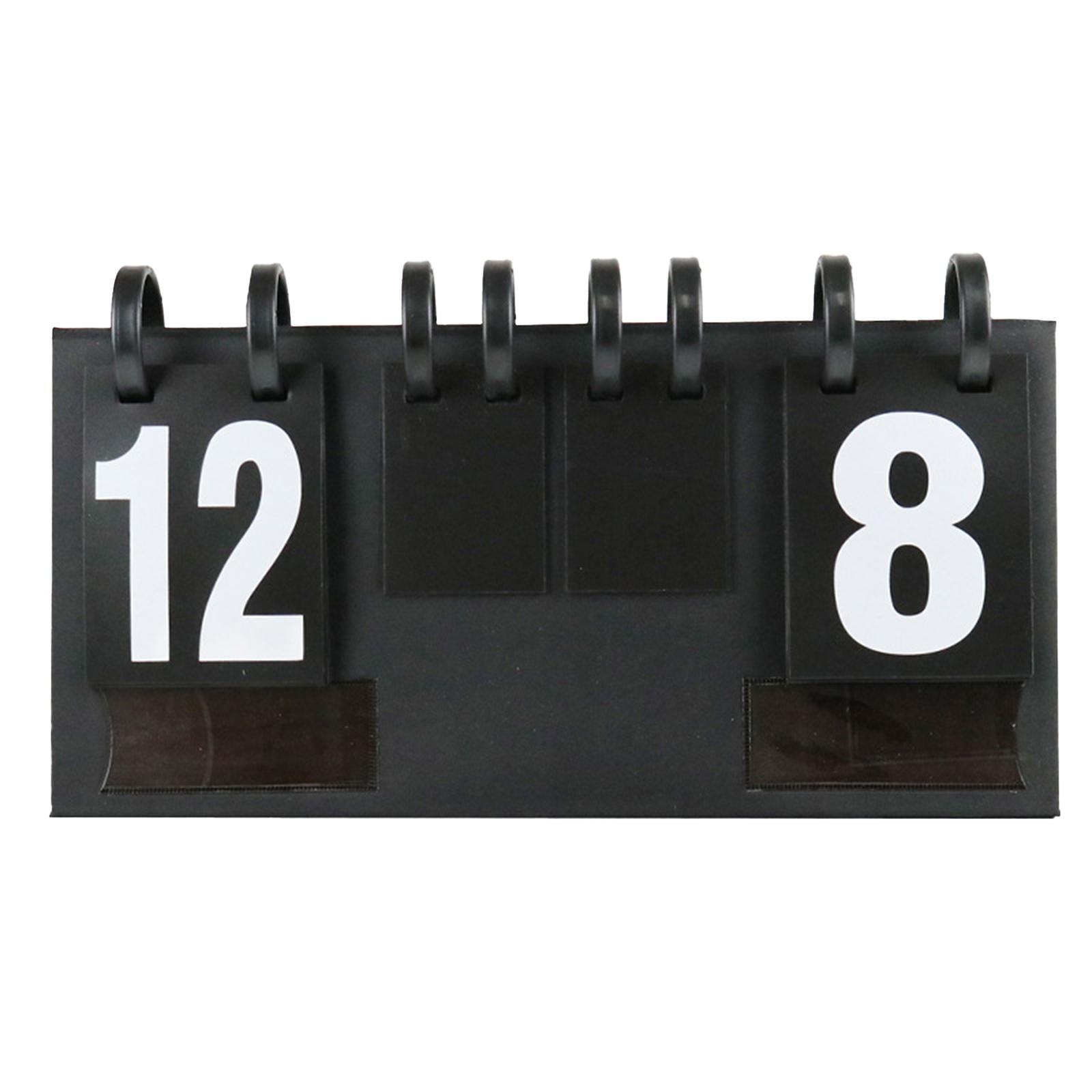 AMLESO Score Board Scoreboard Flipper Portable Sports Scoreboard Score ...