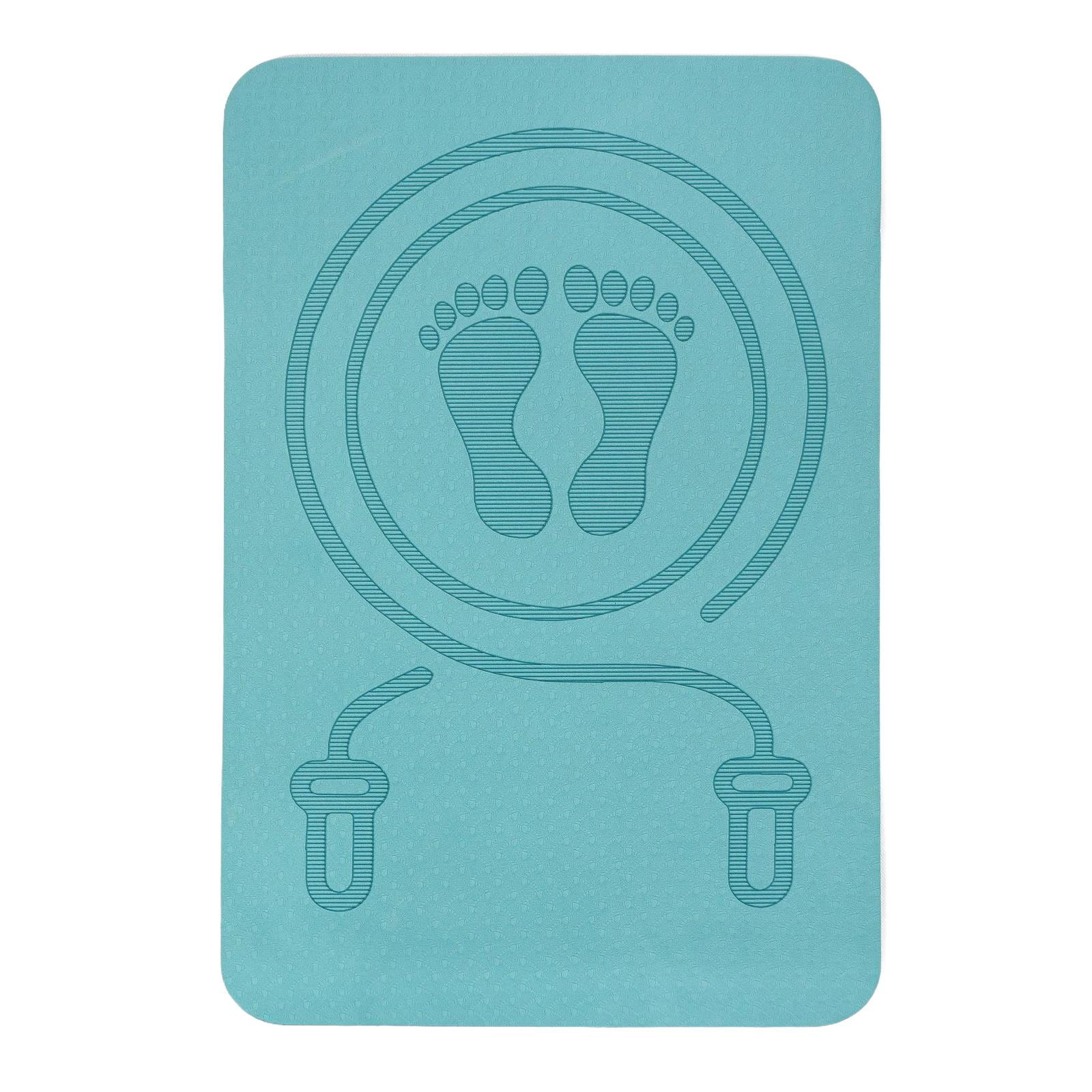 AMLESO Skipping Rope Mat, Rope Jumping Mat, Protect Floors And ...