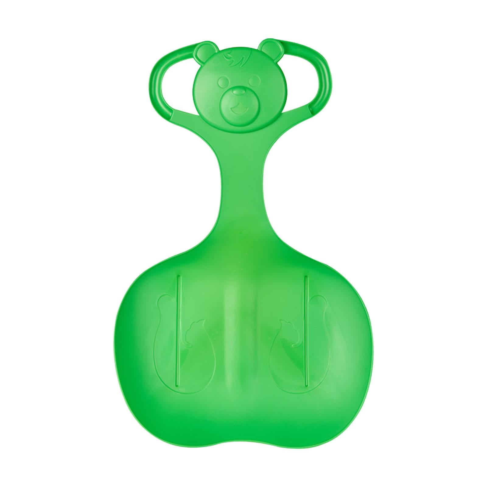 AMLESO Snow Sled, Luge Toboggan with Handle, Large Heavy Duty, Sand ...