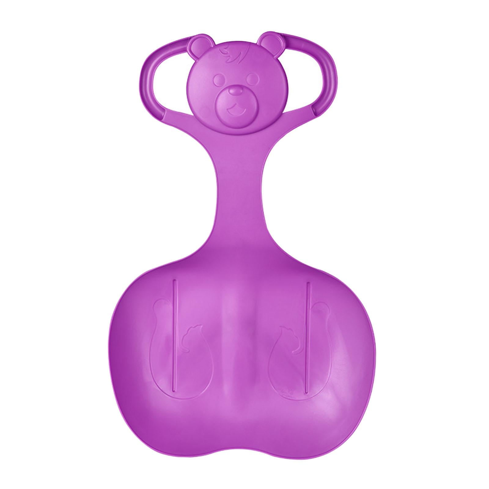 AMLESO Snow Sled, Luge Toboggan with Handle, Large Heavy Duty, Sand ...