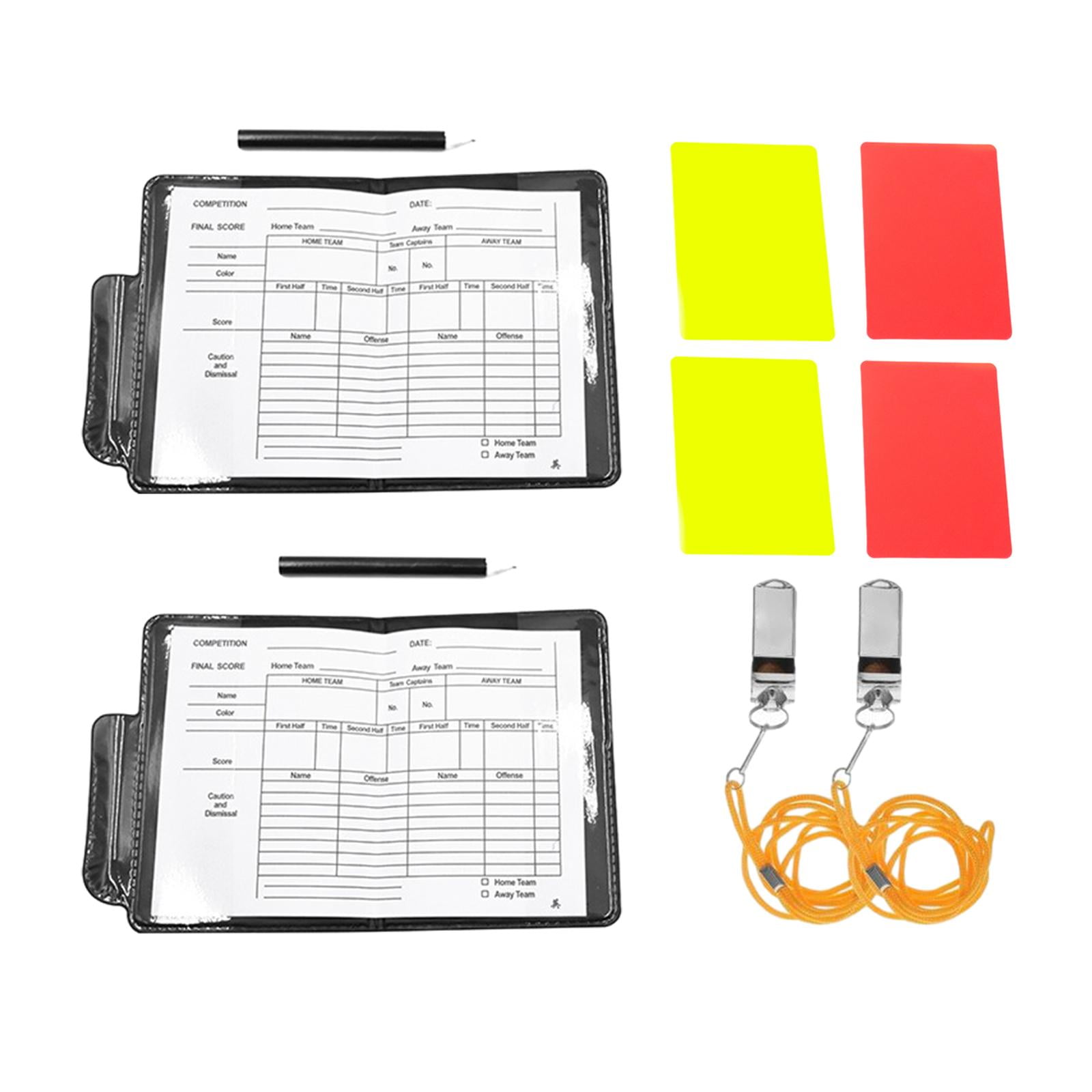 AMLESO Soccer Referee Card Sets Judge Cards Convenient Referee Cards ...