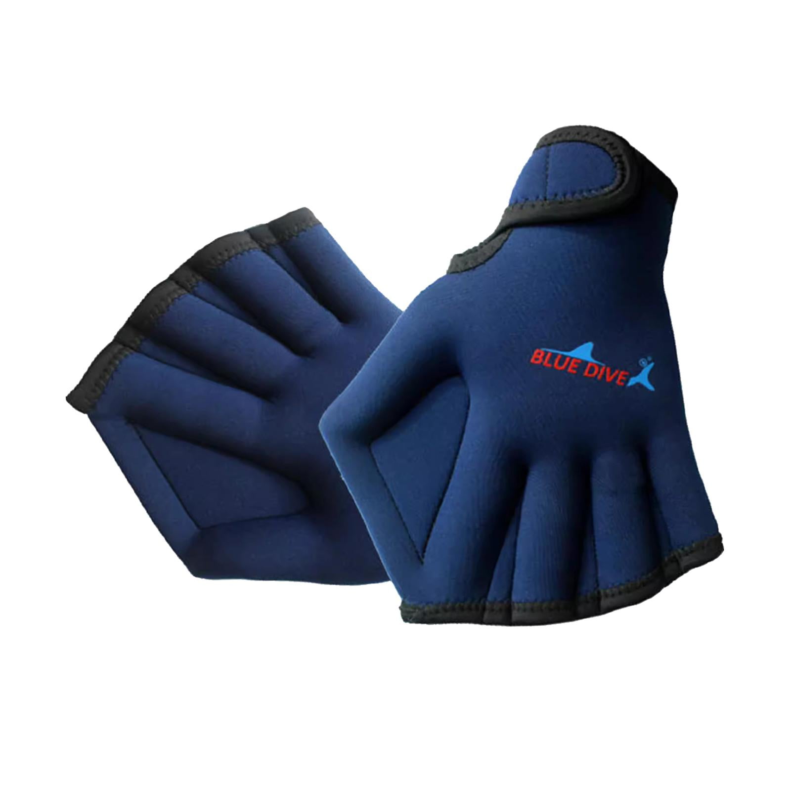 AMLESO Swimming Gloves Webbed Swim Gloves Warmth Paddle Aquatic Gloves ...