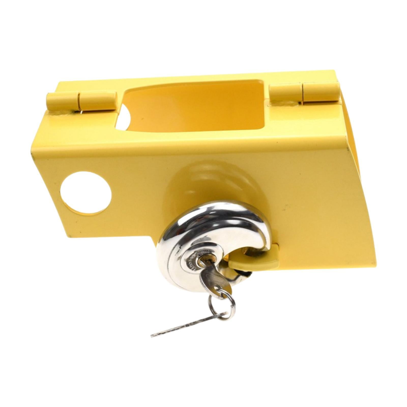 AMLESO Trailer Coupler Lock Hitch Lock for Steel Practical with Padlock ...