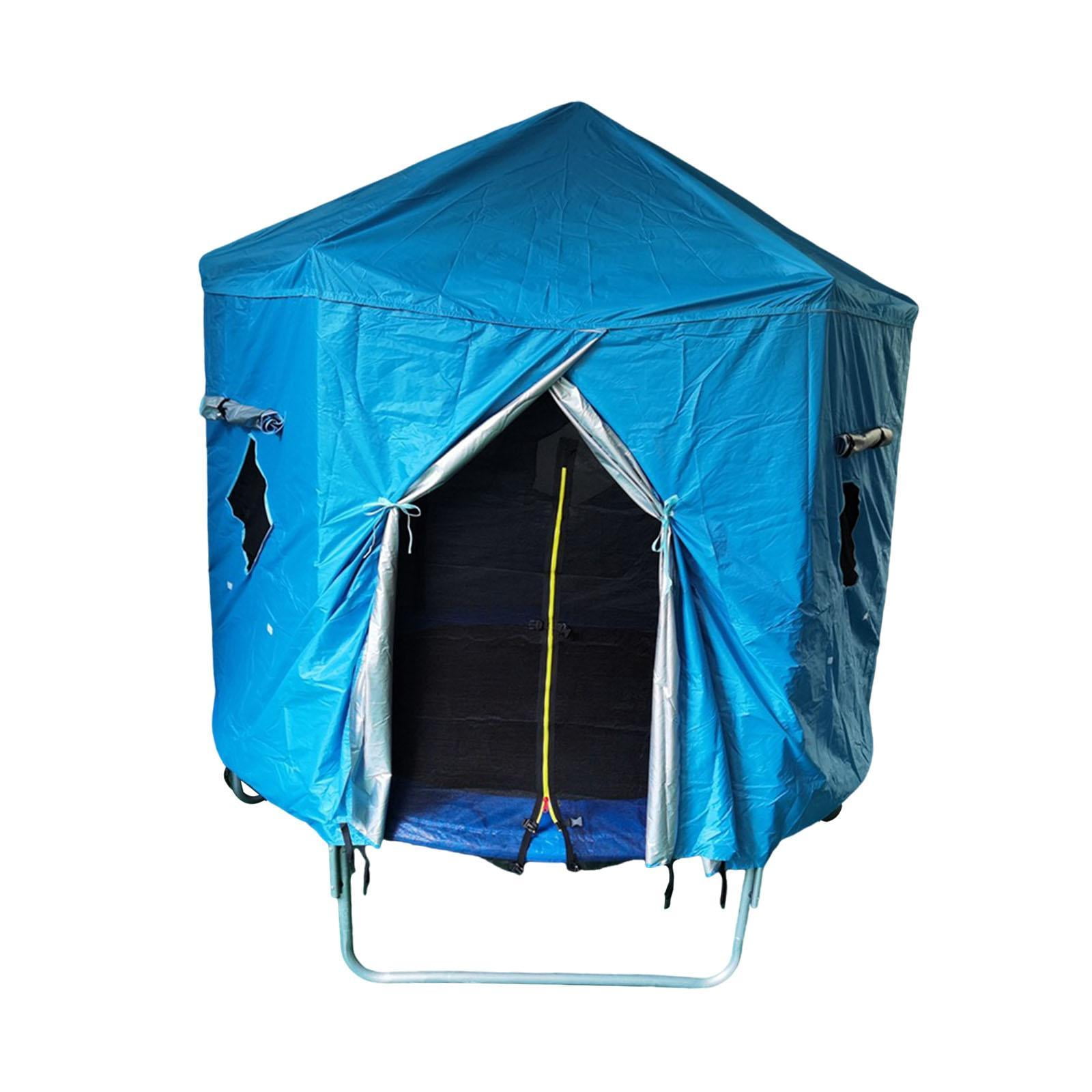 AMLESO Trampoline Sun Cover Trampoline Awning, Breathable Waterproof ...