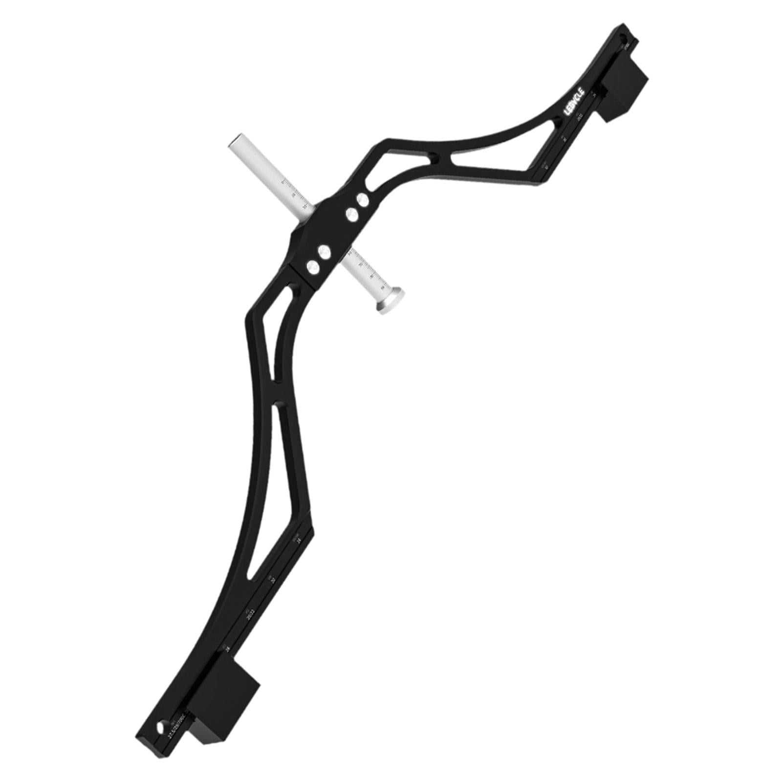 AMLESO Wheel Alignment Gauge, Wheel Centering, Aluminum Alloy Dishing ...