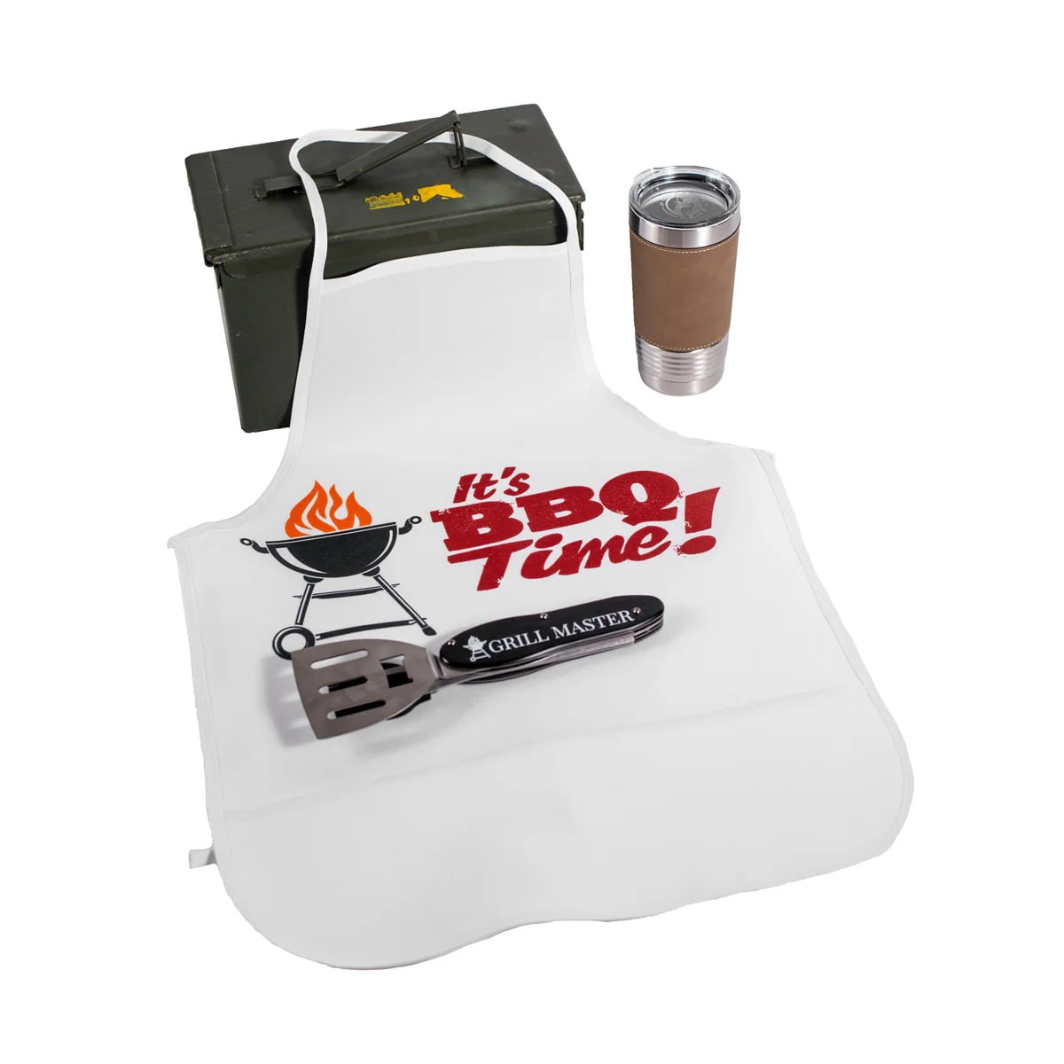 AMMO CAN MAN BBQ Combo Set 5-in-1 Barbecue Foldable Tool Kit - Grade 1 ...