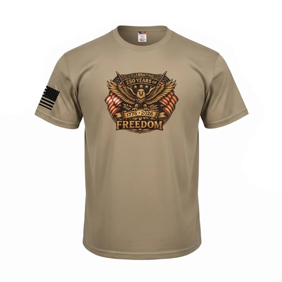 Shirt - Custom Designed "CELEBRATING 250 YEARS OF FREEDOM" T-Shirt ...