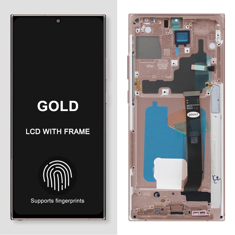 AMOLED For Samsung Note 20 Ultra Touch Screen Digitizer With Frame ...